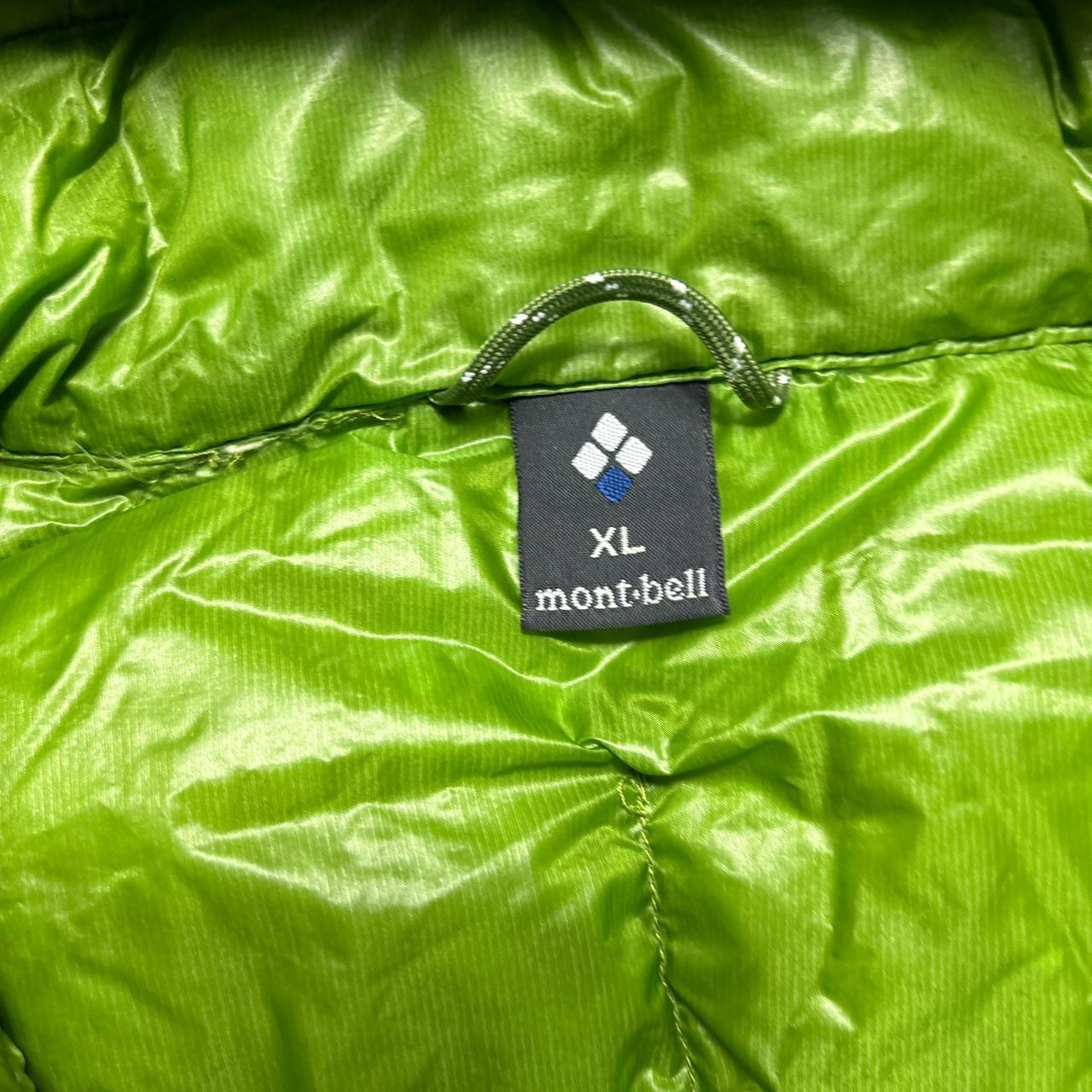 Montbell Puffer Green colourway Size XL PTP... - Depop