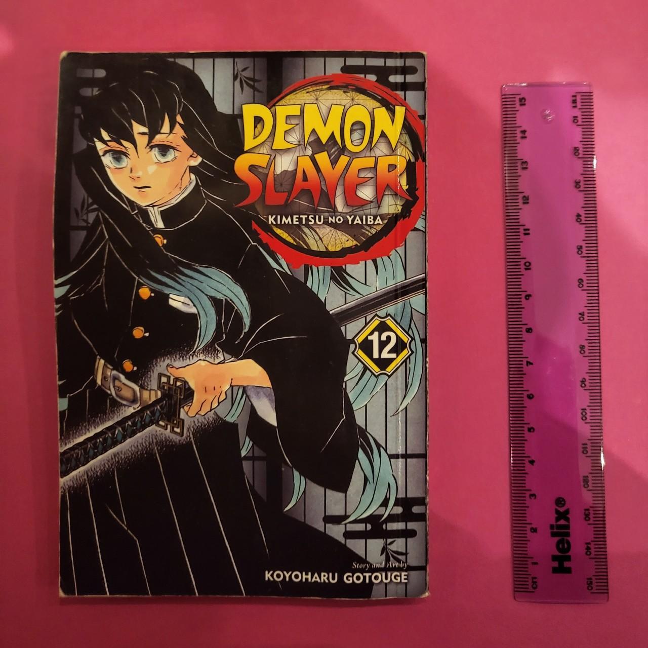 Demon slayer volume 12 manga 16cm - Depop