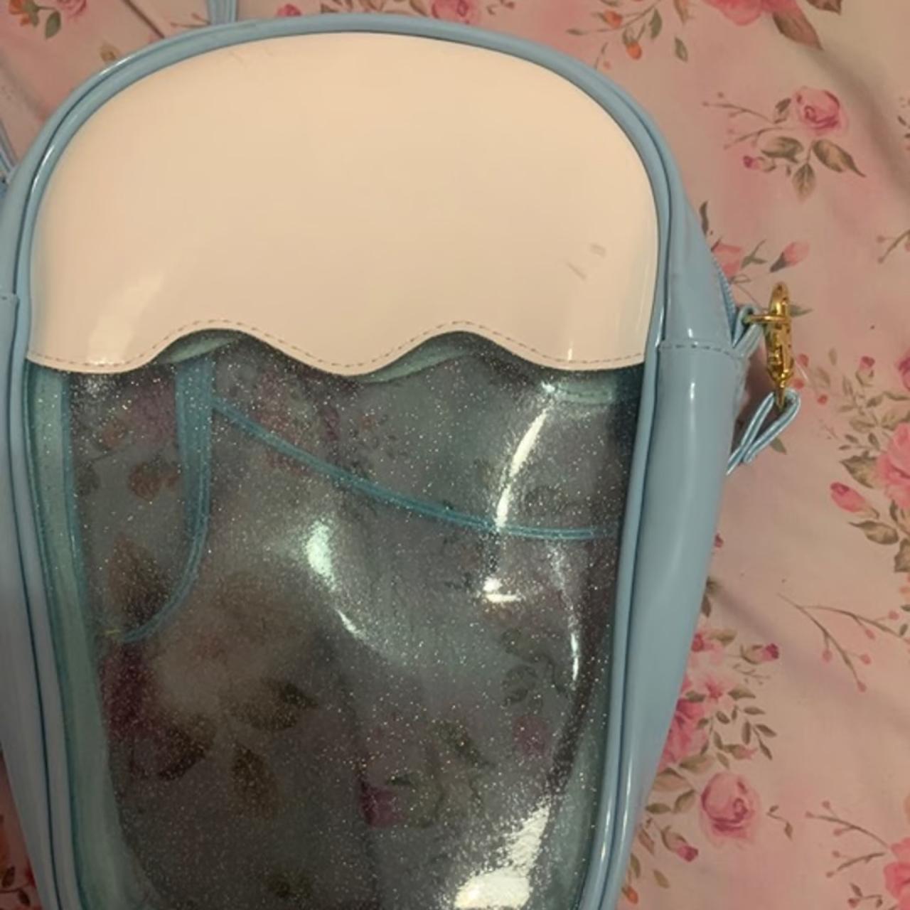Swimmer soda float shoulder bag. Transparent... - Depop