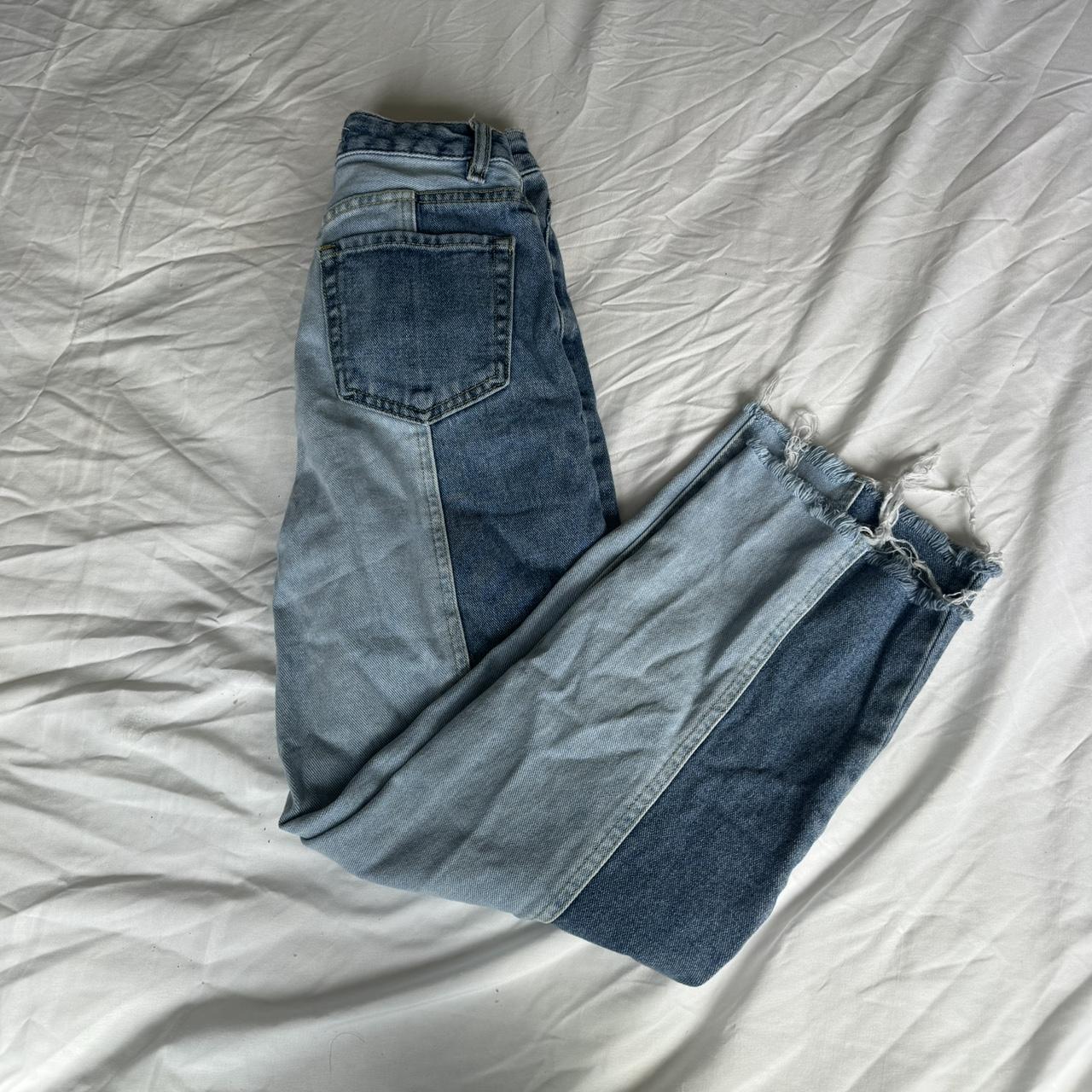 Pacsun Colorblock Jeans - Depop