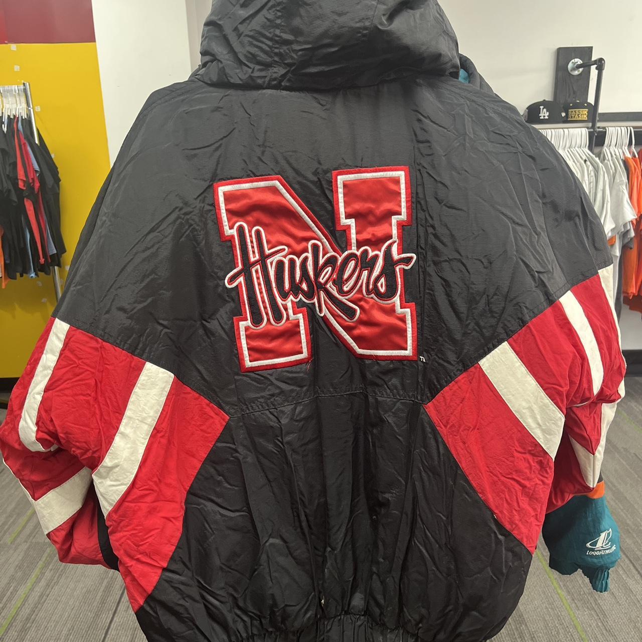 Vintage Nebraska Starter Jacket Coat Men’s... | Depop