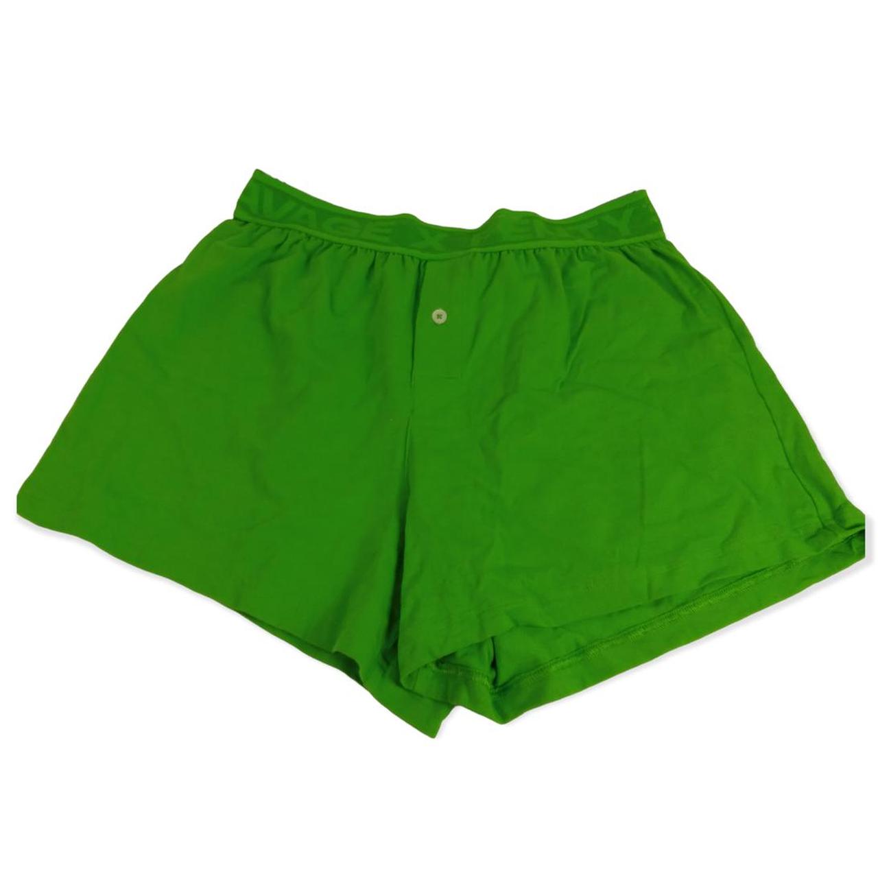 Savage X Fenty boxers Green Size medium NWOT N-10... - Depop