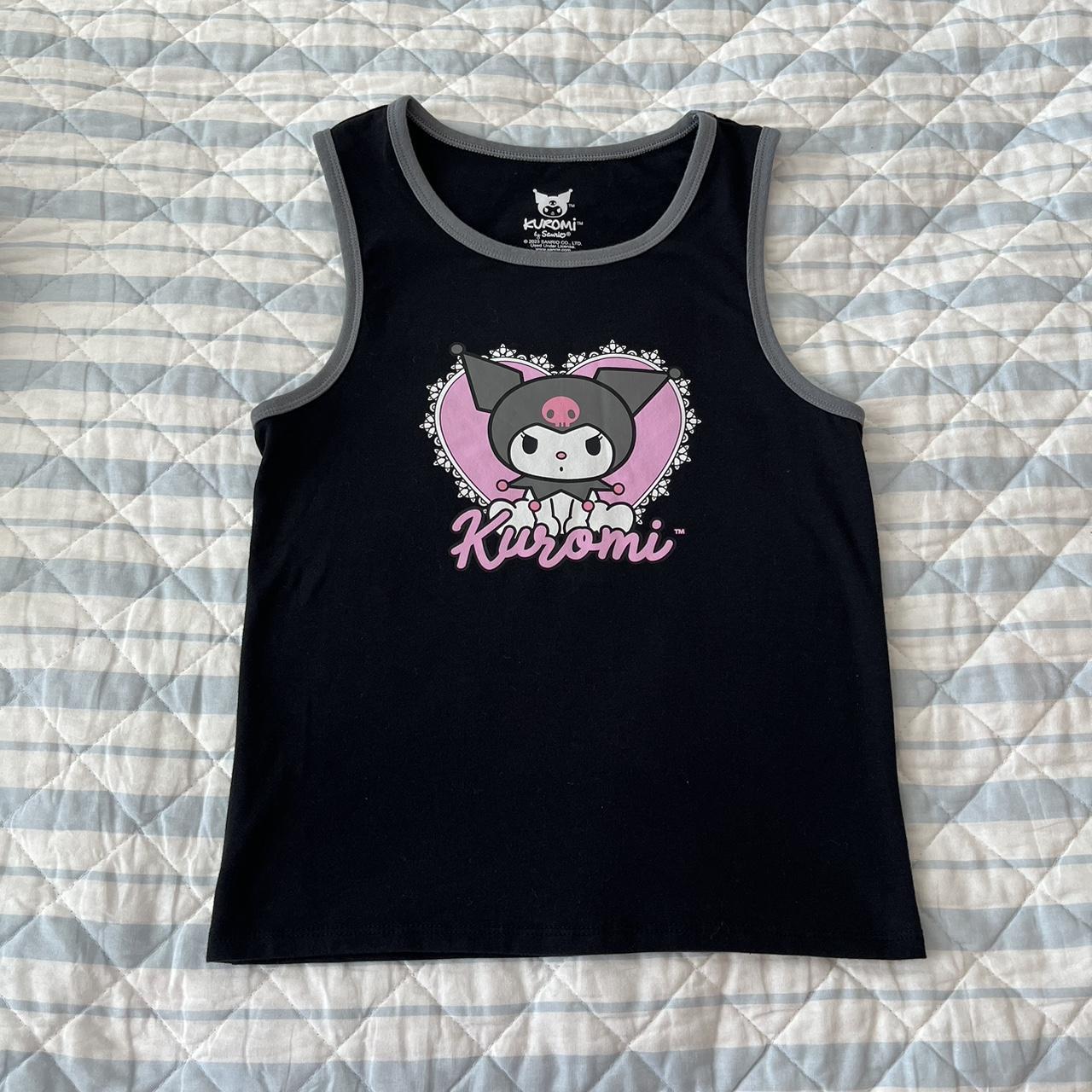 Black Kuromi Tank Top💖 -never worn -perfect... - Depop