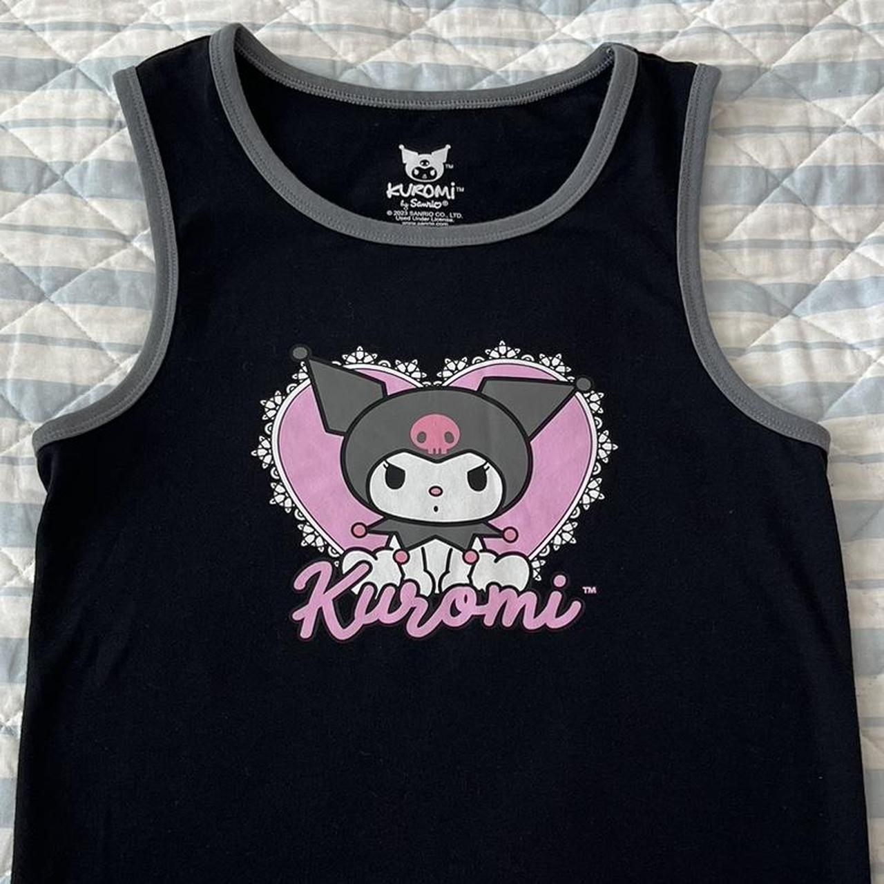 Black Kuromi Tank Top💖 Never Worn Perfect Depop