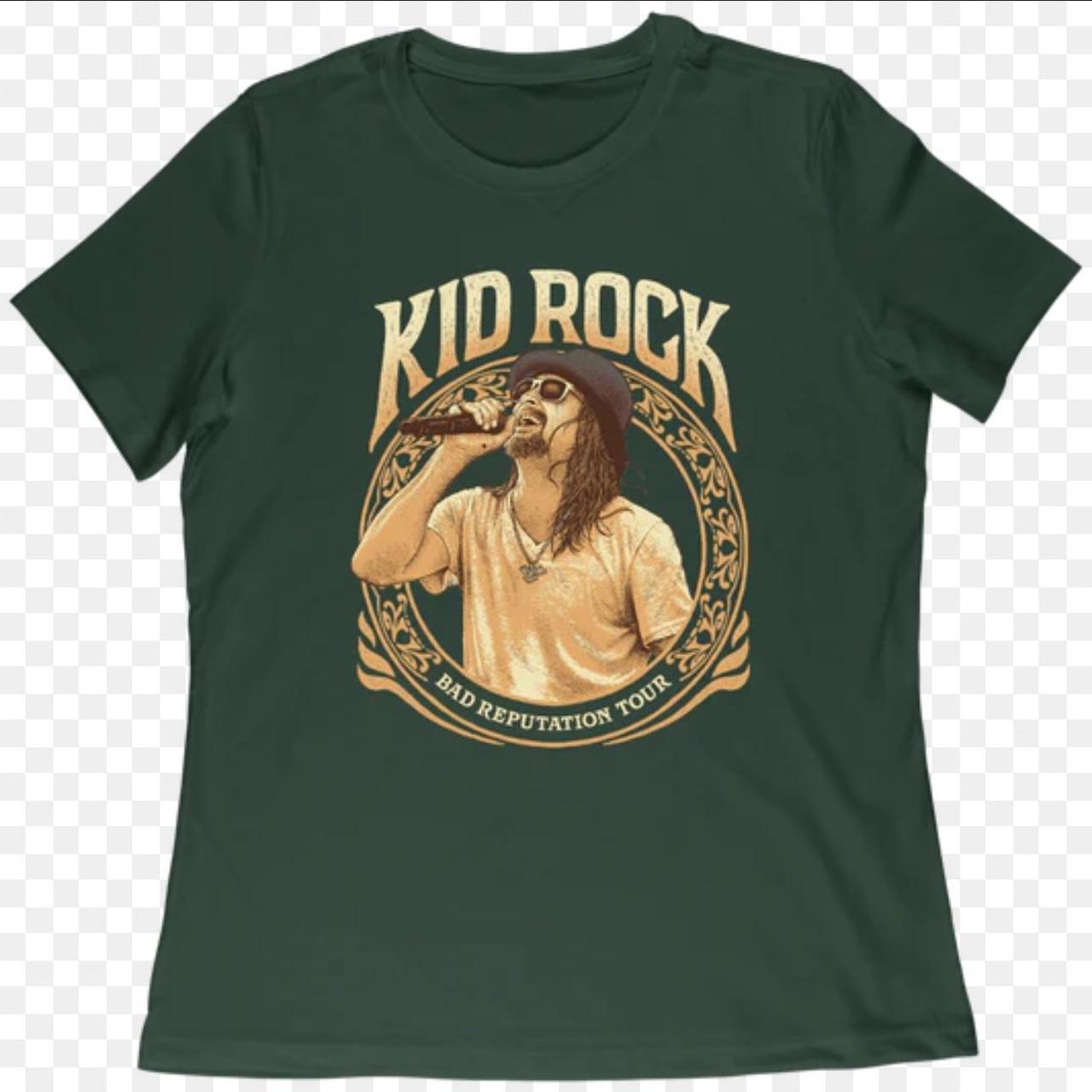 Kid Rock “Bad Reputation” Band Concert Merch Tee... - Depop