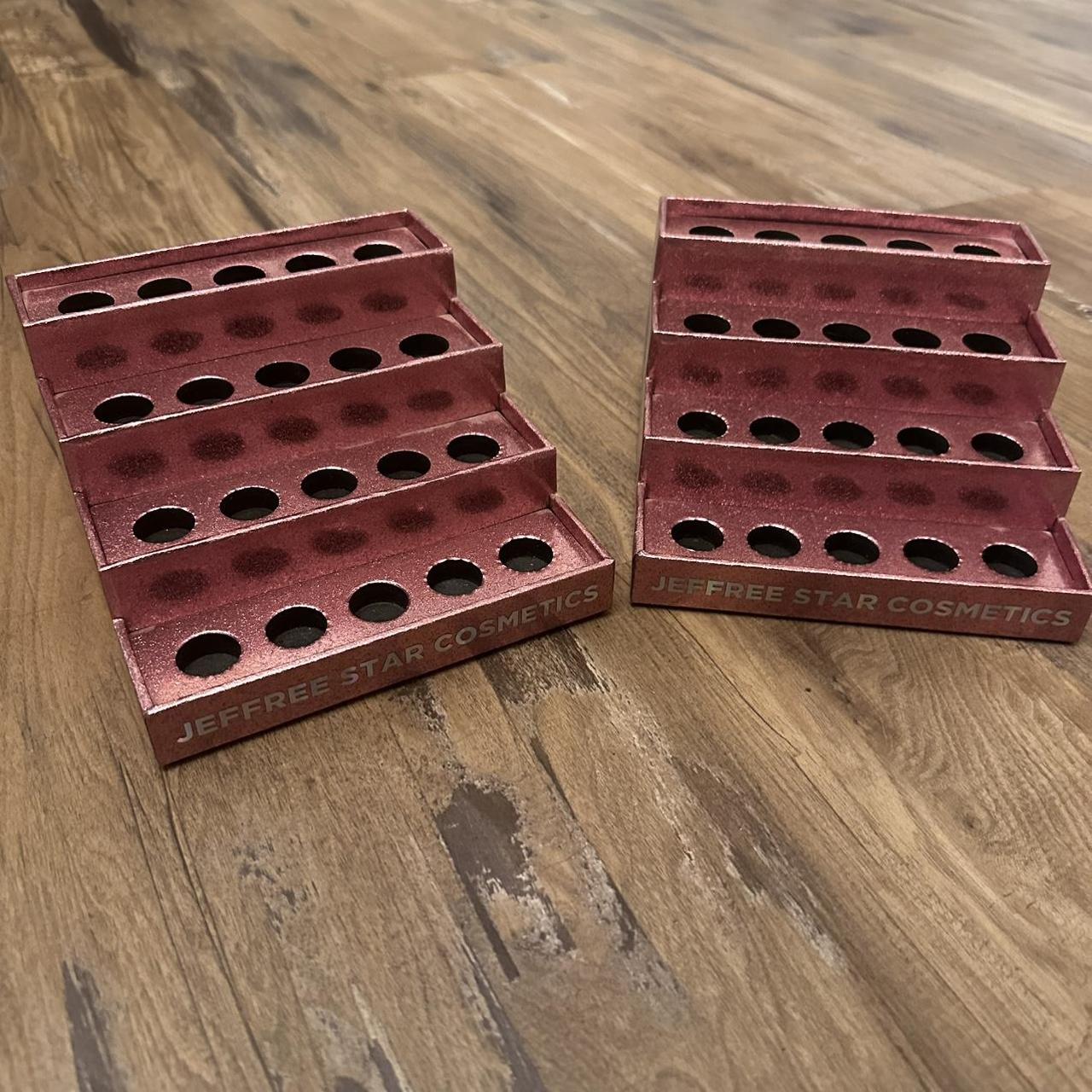 JSC Jeffree Star Pink Glitter Lipstick Stand 2... | Depop