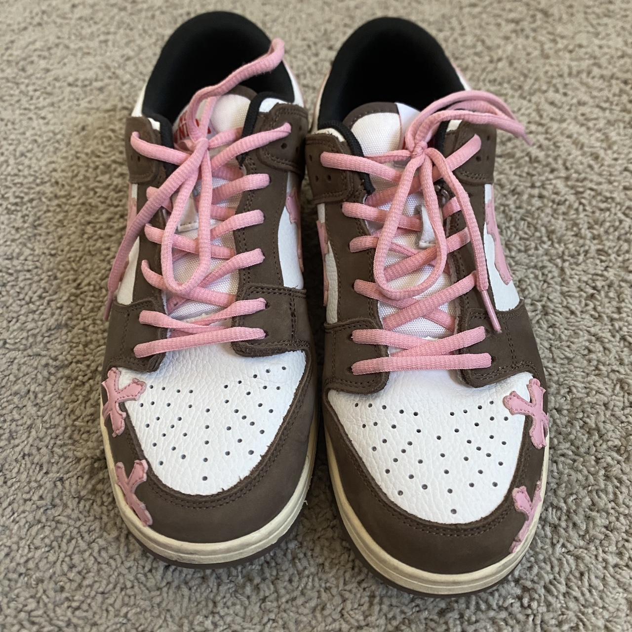 No owners og cross low dunks. Worn twice, very... - Depop