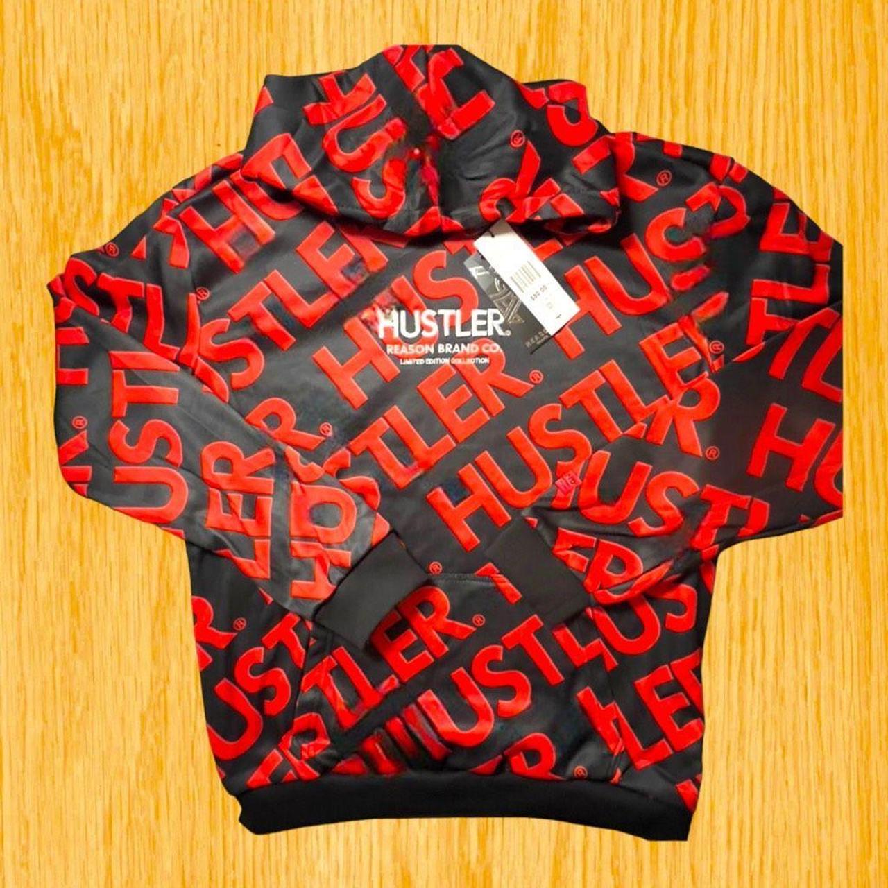 Official Hustler Jacquard All Over Print Designer... - Depop