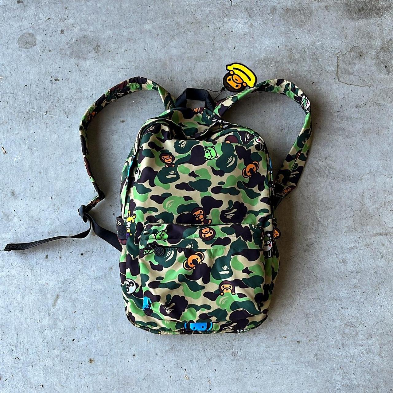 bape backpack rare og authentic - Depop