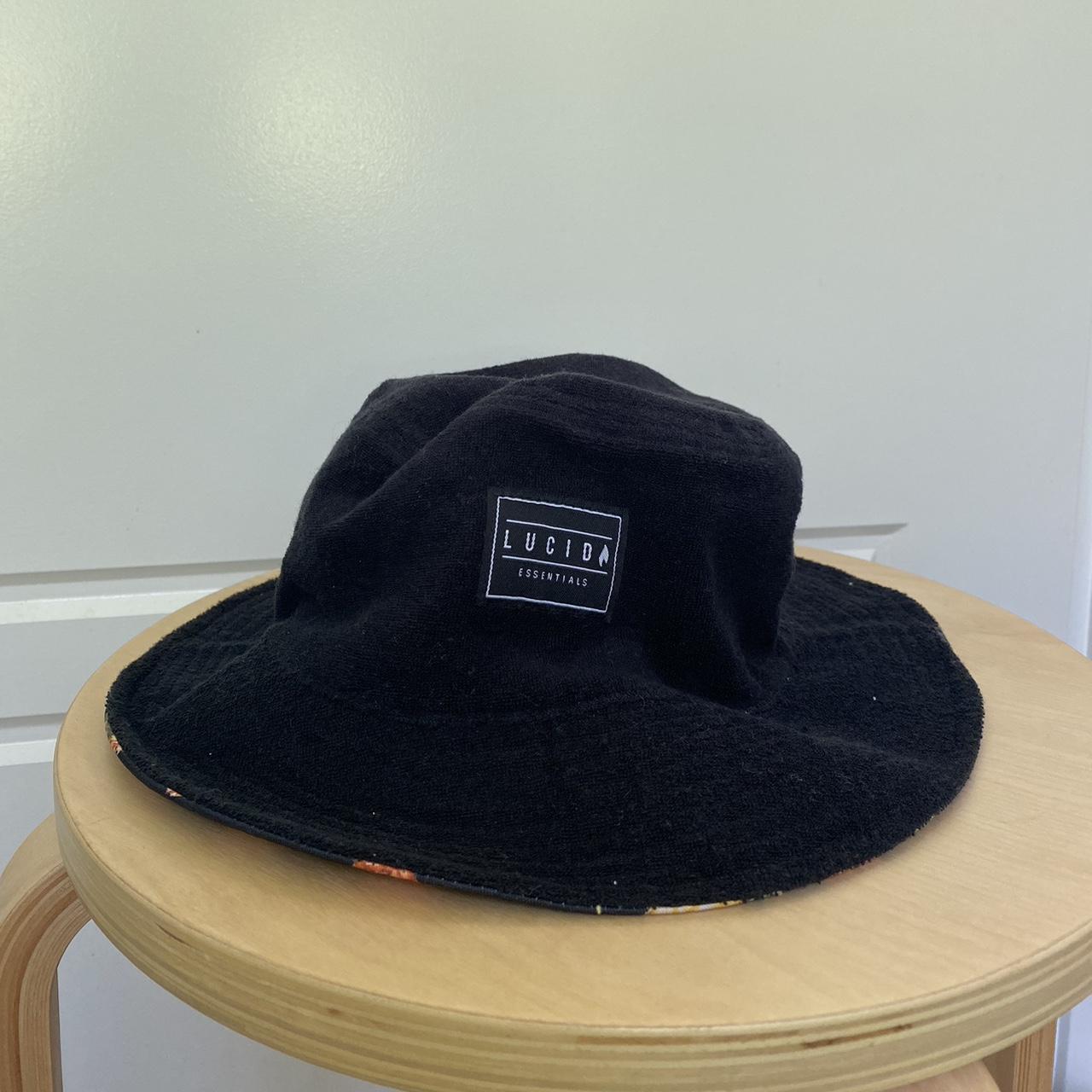 lucid reversible bucket hat worn quite a few times... - Depop