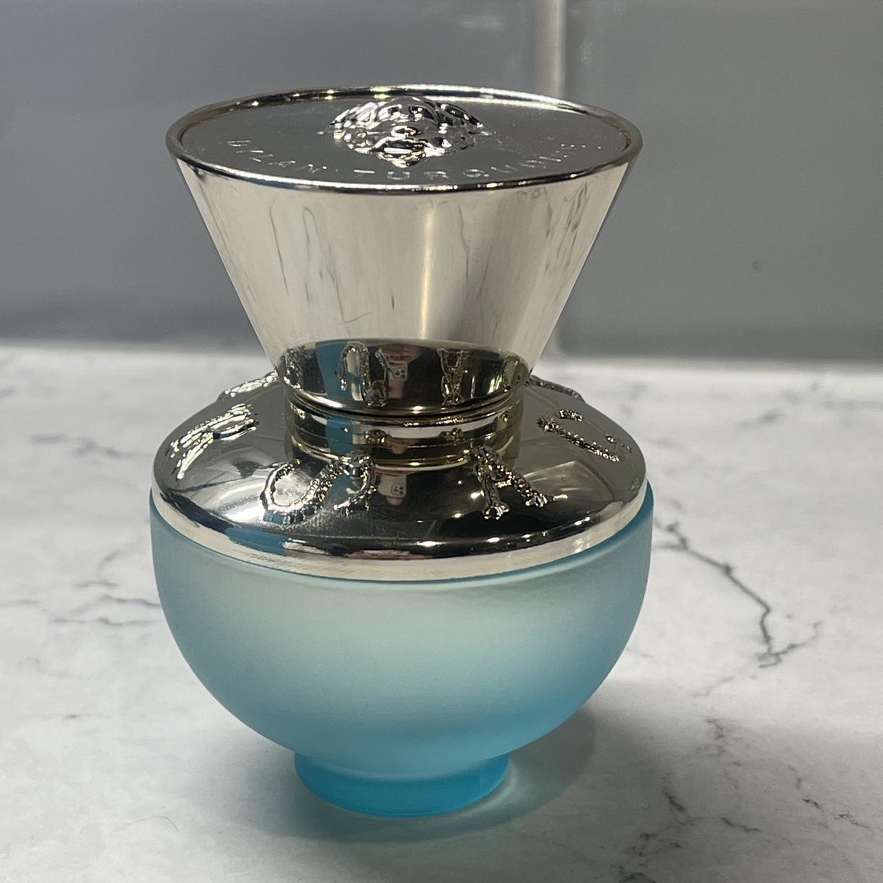 Versace Dylan Turquoise Perfume 1.0floz Top notes... - Depop