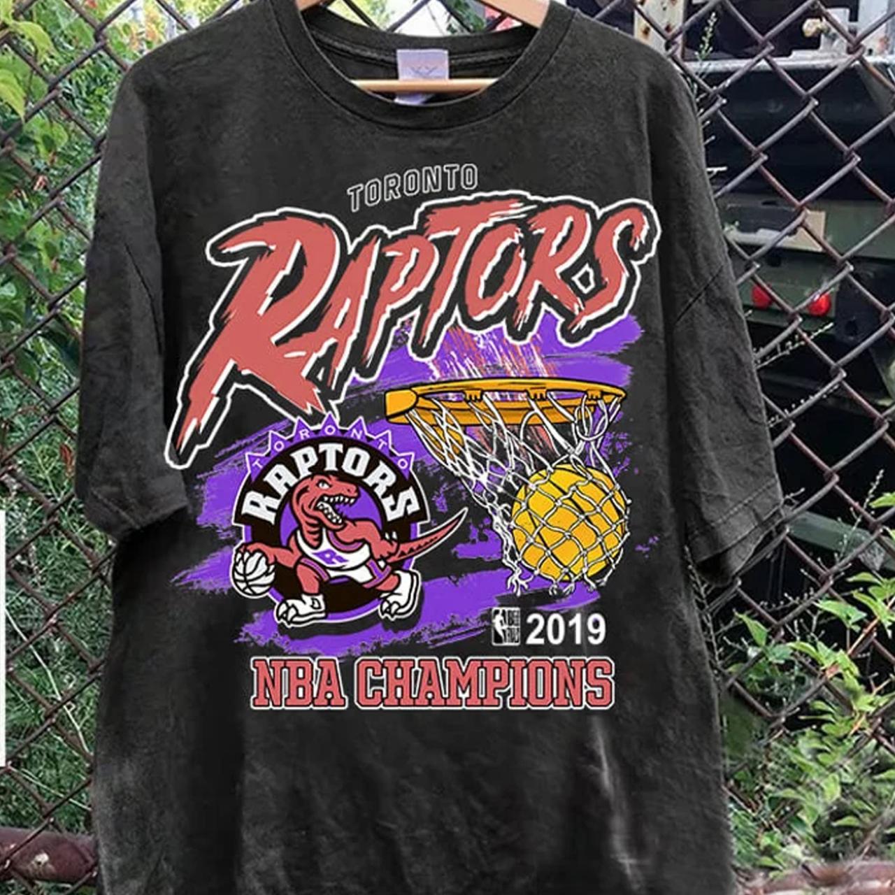 Vintage 90s Graphic Style Toronto Raptors T-Shirt,... - Depop