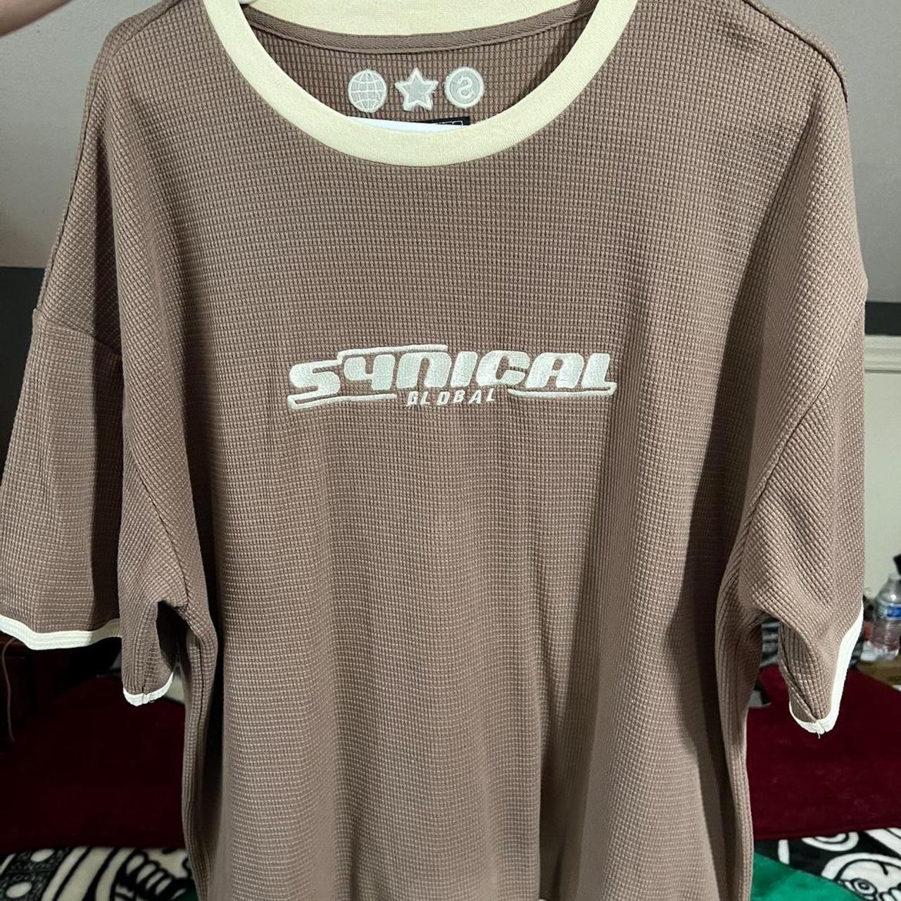Synical global t shirt Worn once in great condition - Depop