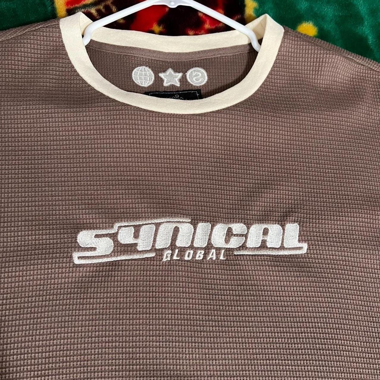 Synical global t shirt Worn once in great condition - Depop