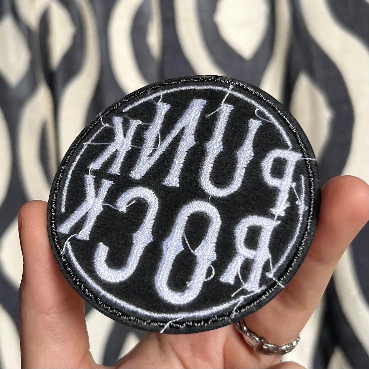 Brand New Punk Rock Iron On Patch - Depop