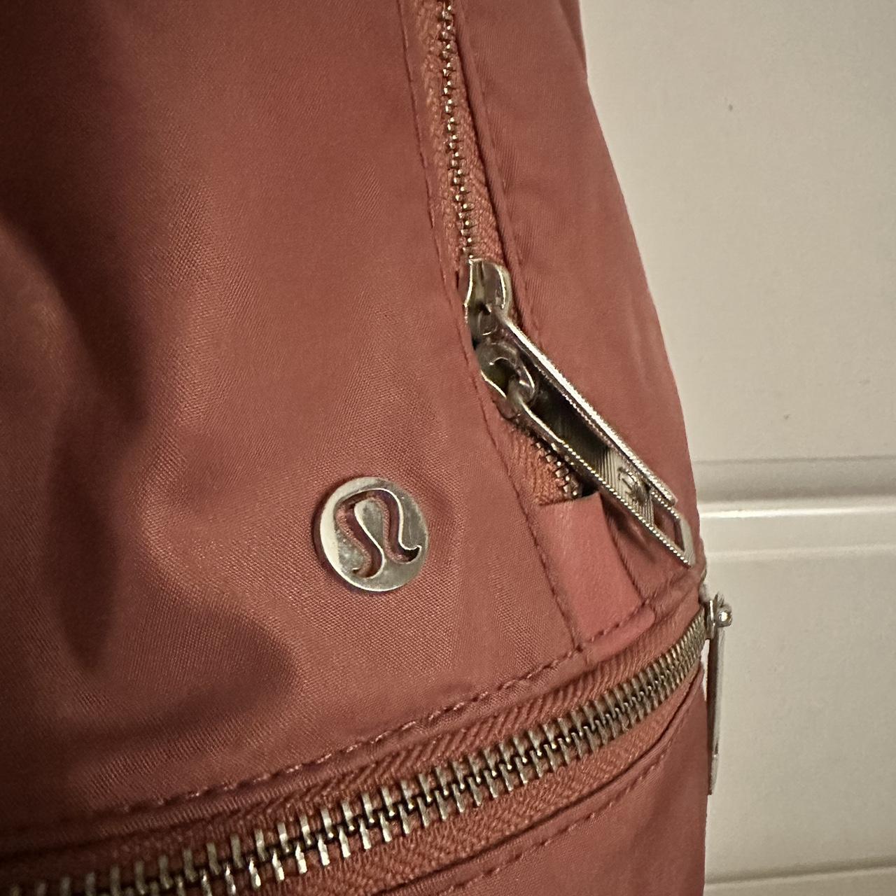Lululemon Pink Medium Sized Backpack - Depop
