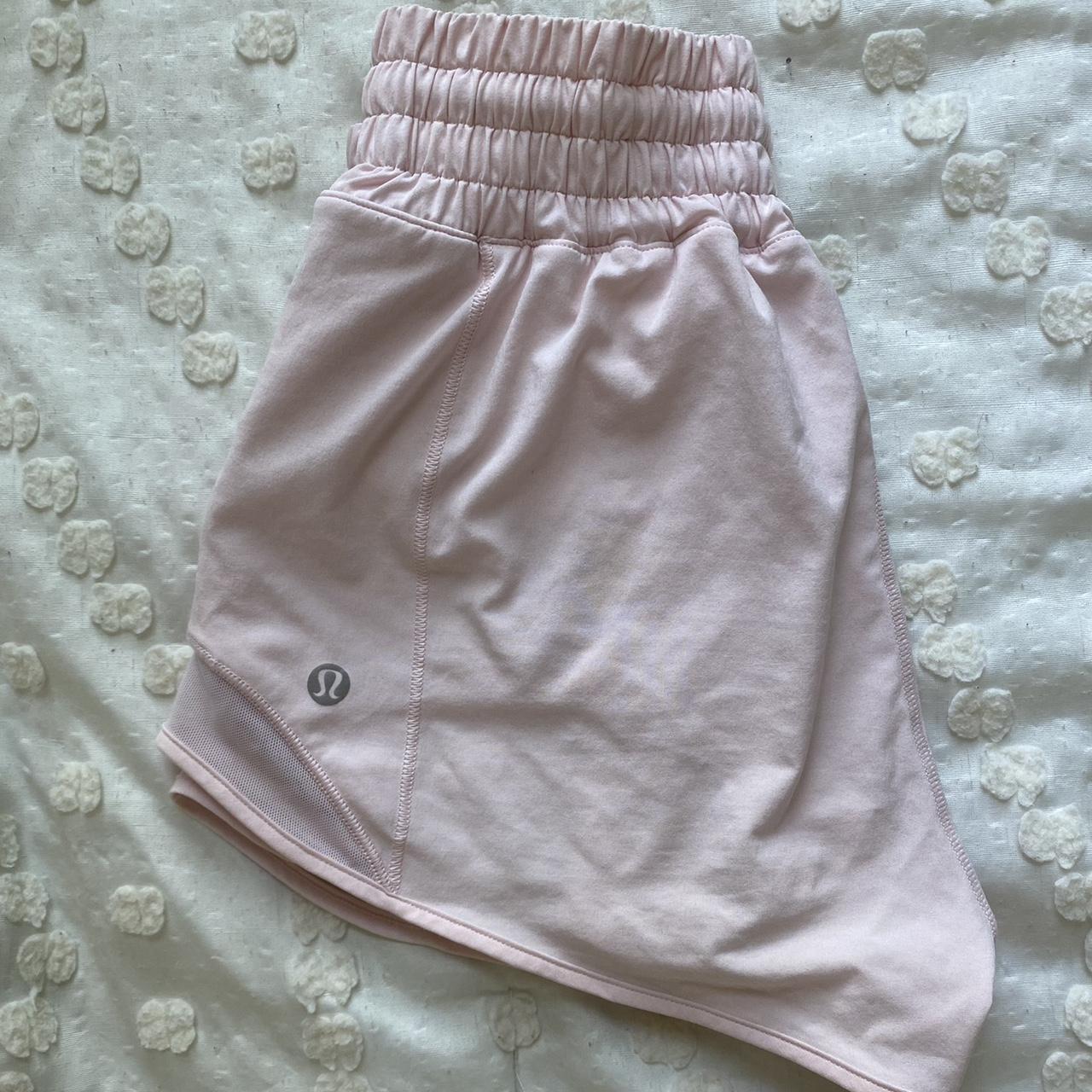 Lululemon Women's Pink Shorts | Depop