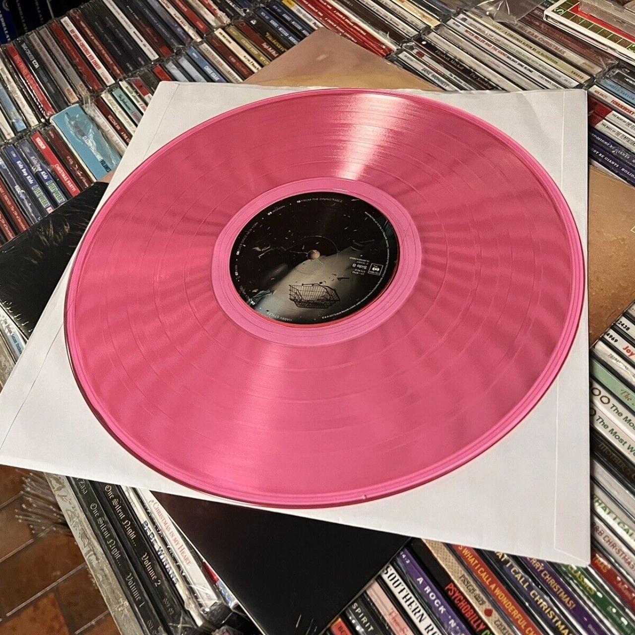 HARRY STYLES Translucent Pink Colored Vinyl Opened... - Depop