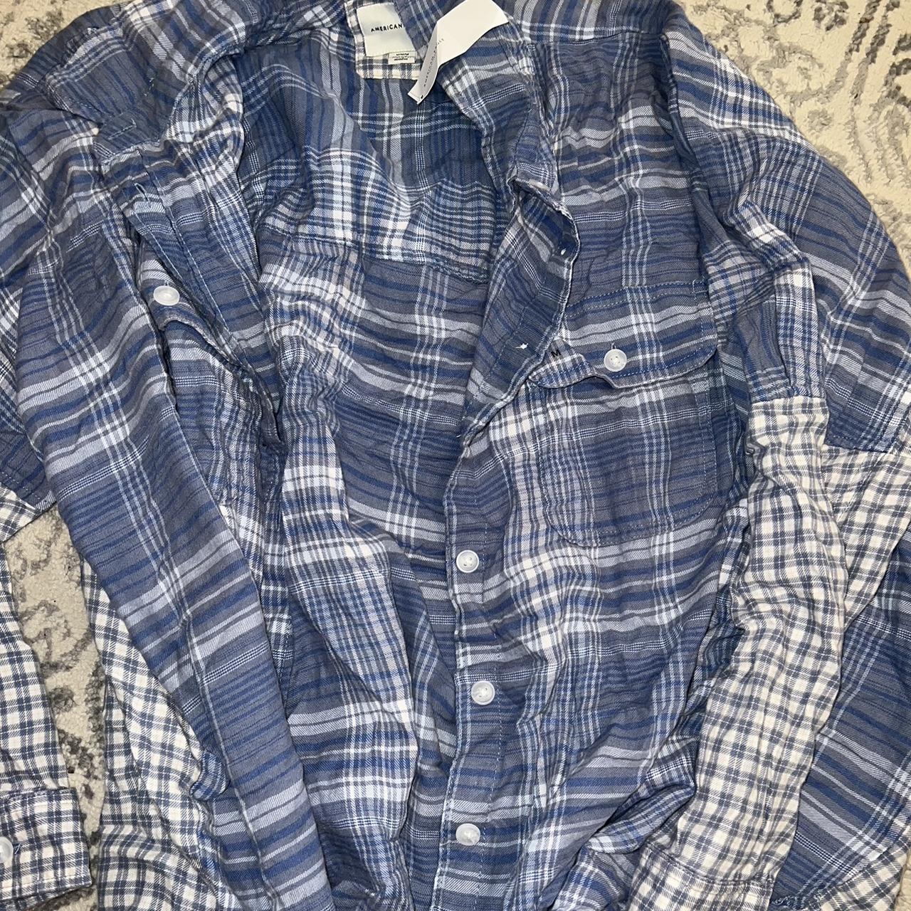 American Eagle Oversized Flannel - new with tags - Depop