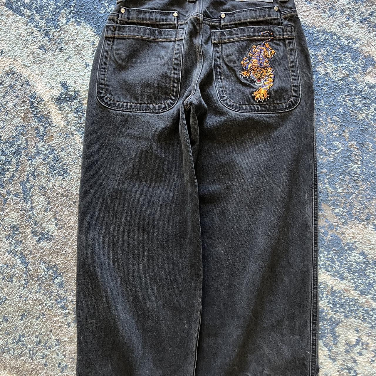 Vintage RARE JNCO TRIBALS. 29/27. Double back pocket... - Depop