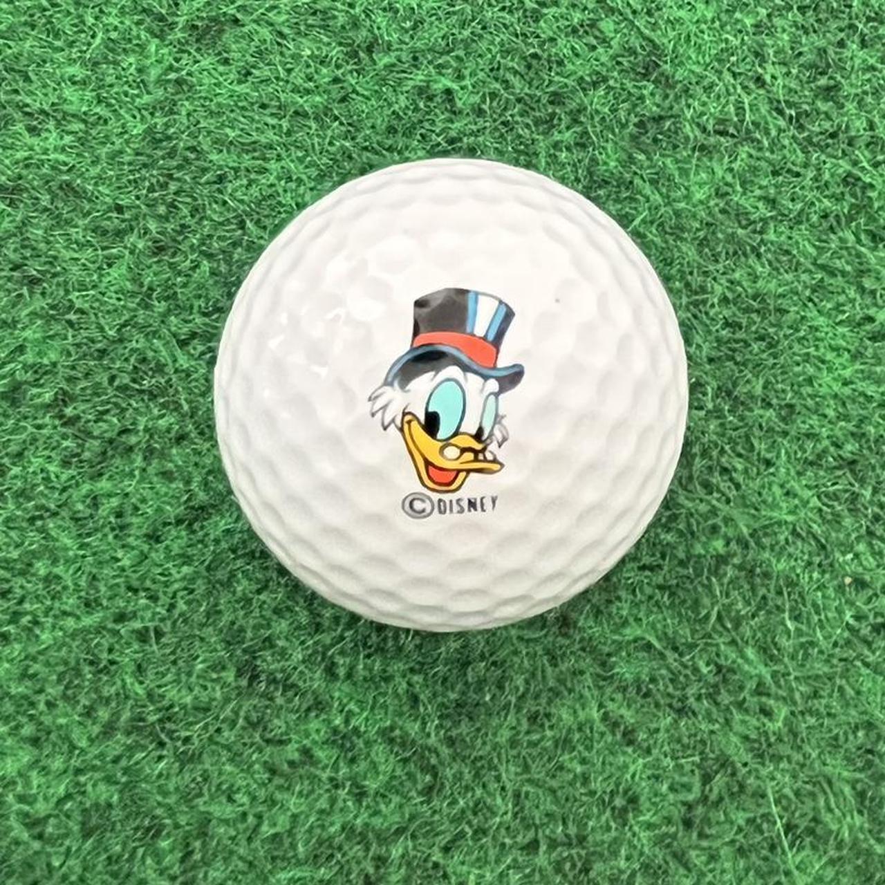 Scrooge McDuck Logo Titleist Golf Ball Disney... | Depop