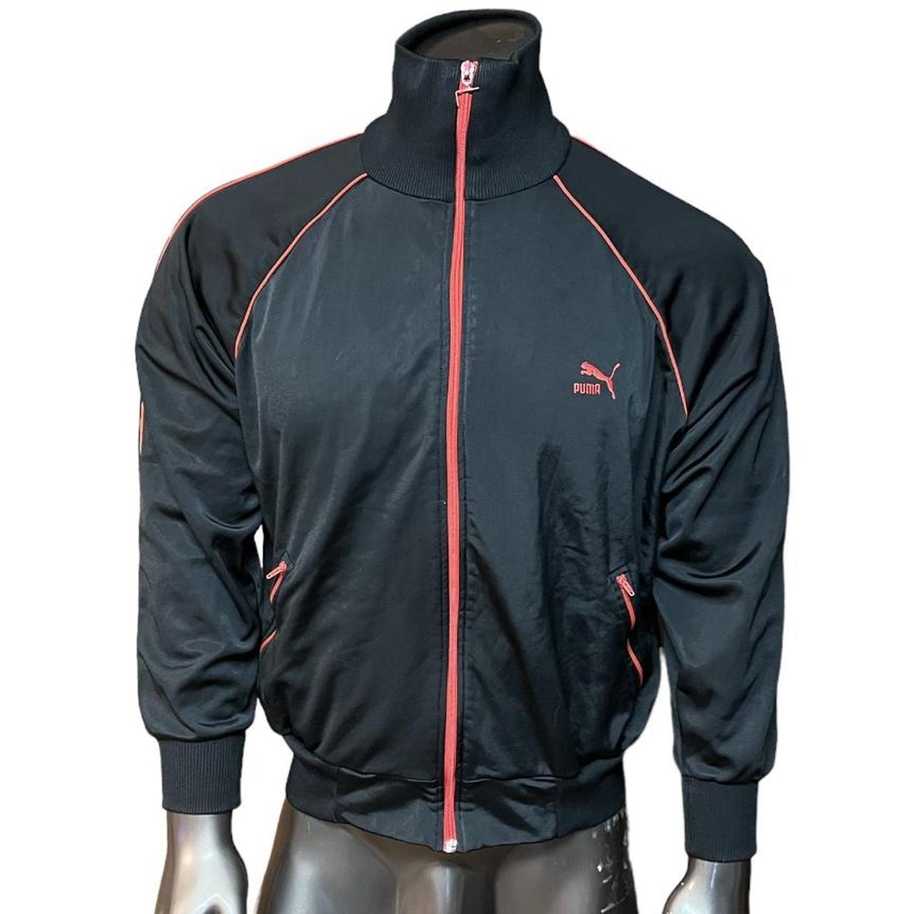 Puma Vintage Sport Jacket 80s Style 1980s Retro... - Depop