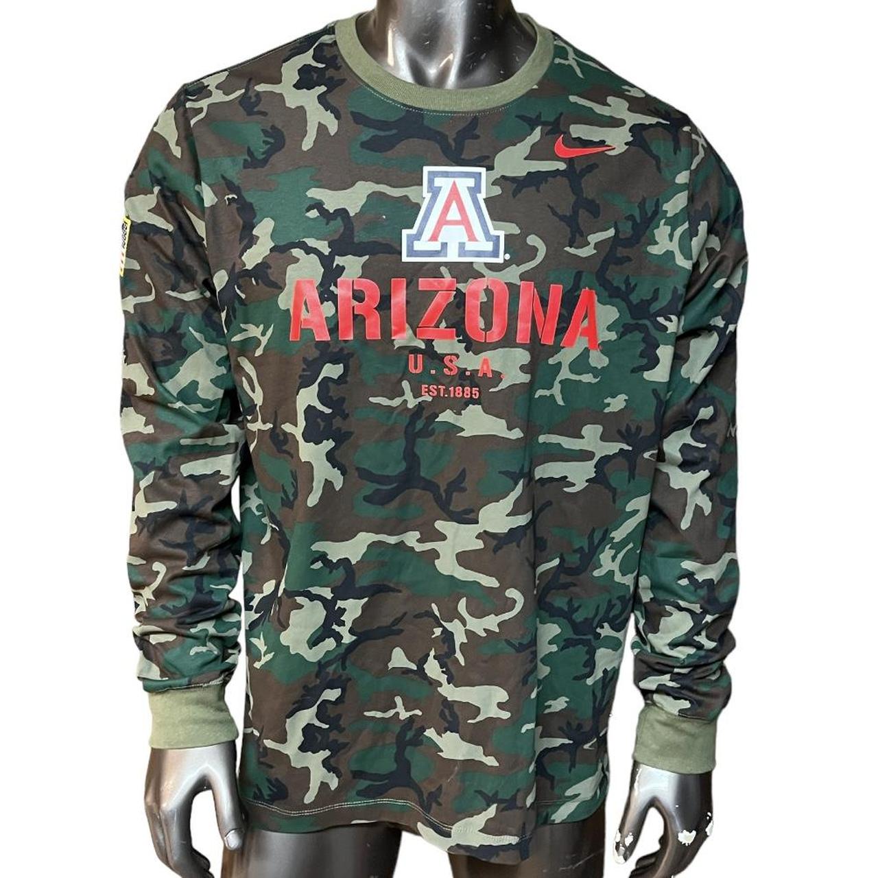 Nike Arizona Wildcars Long Sleeve Camo Shirt Men's... - Depop
