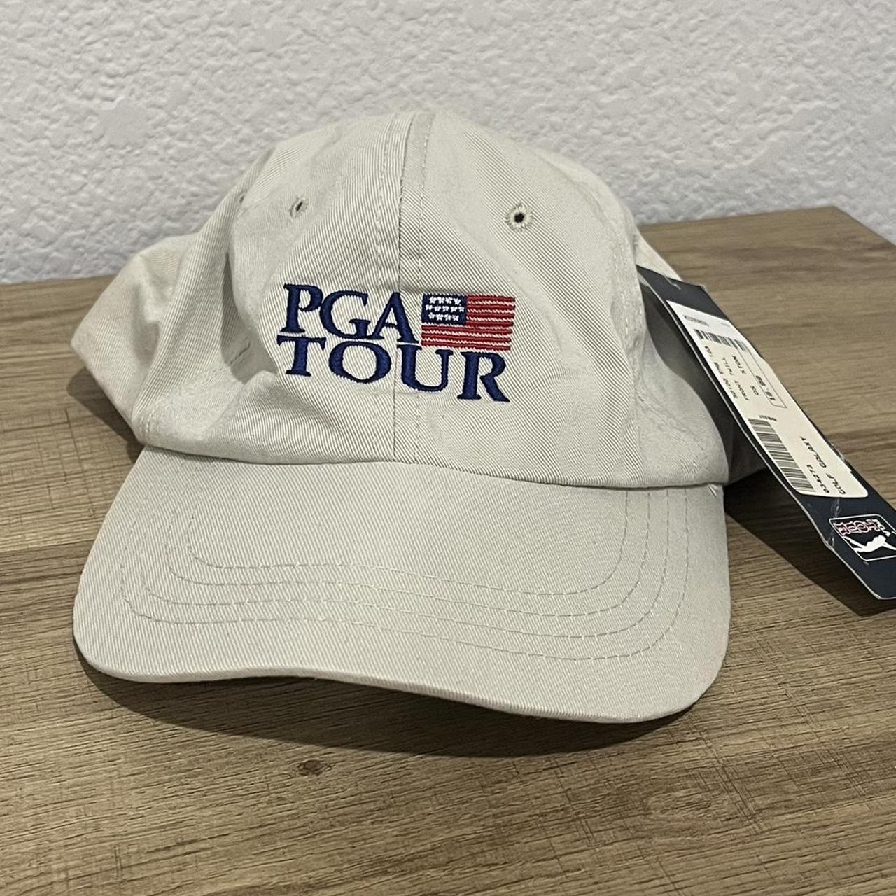 VINTAGE Pga Tour Hat Adult Size NWT Golfing... - Depop