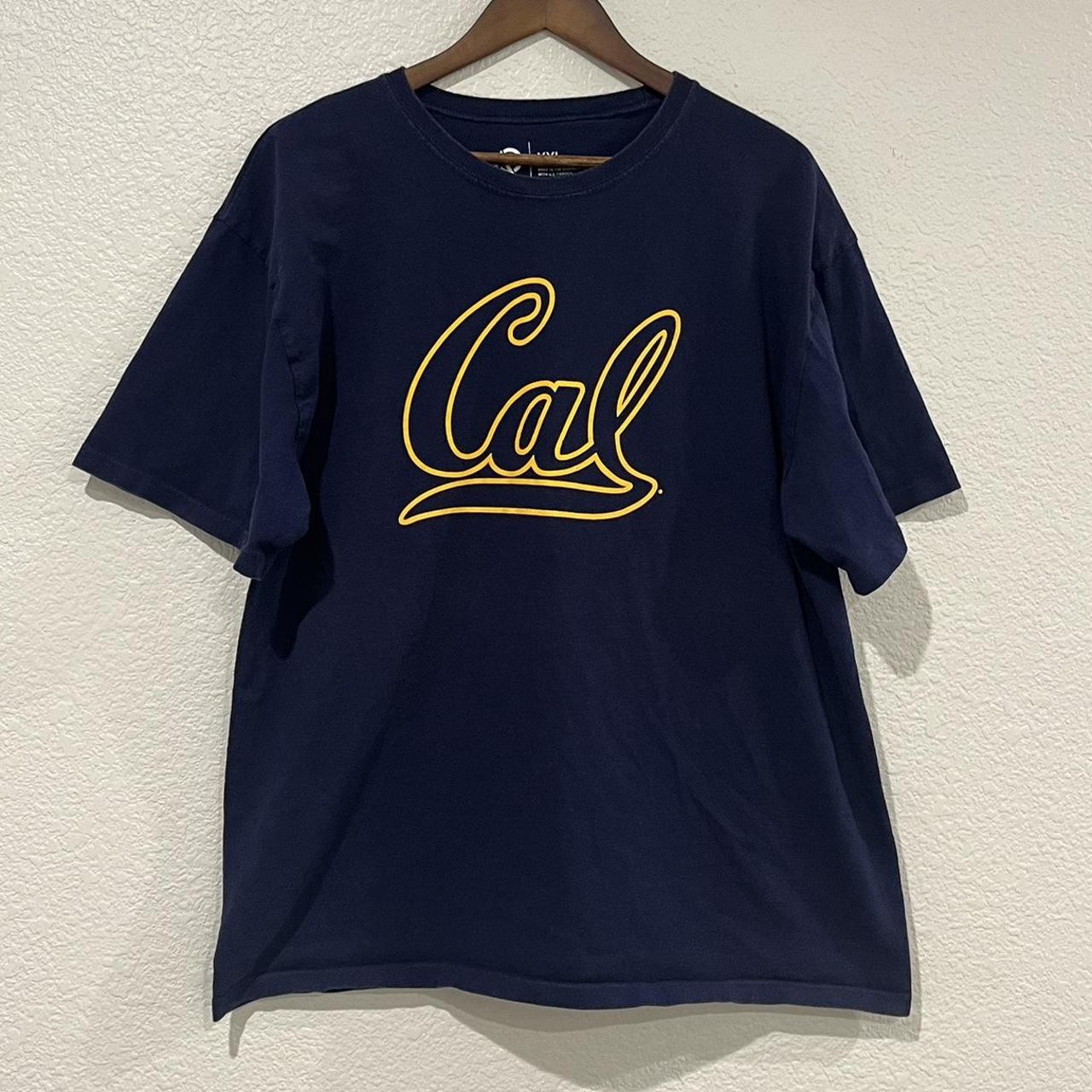California UC Berkeley Shirt Adult 2XL Navy Blue... - Depop
