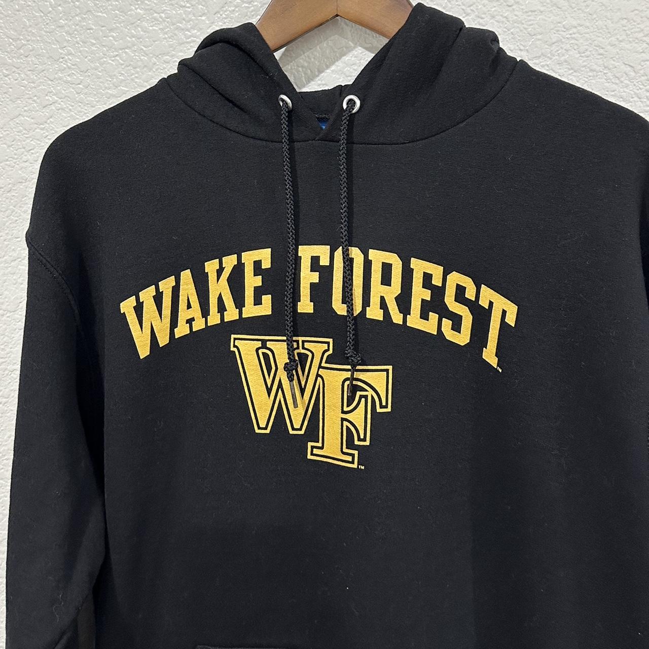 Wake Forest Hoodie Sweatshirt Adult Size Medium... - Depop