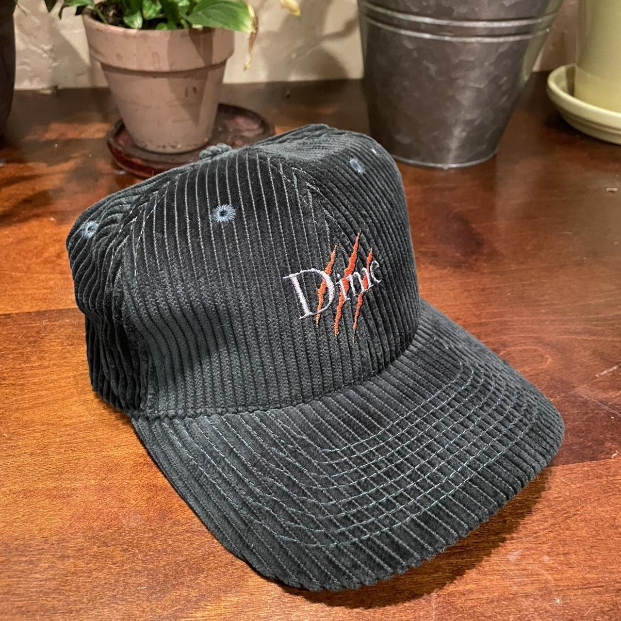 Dime Dino corduroy hat. Brand new - Depop