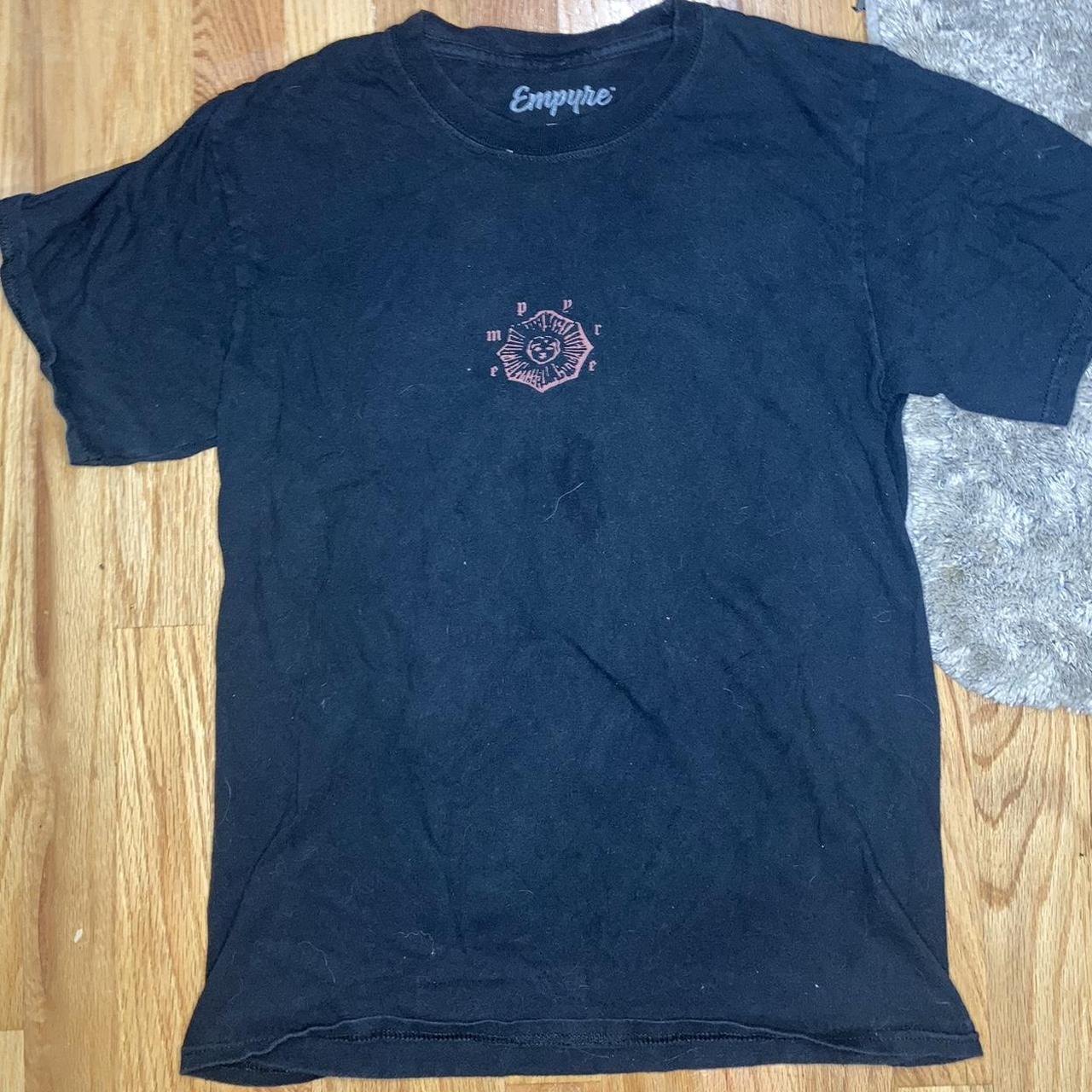 Black mosaic Empyre tee Size: Small (shipped cat... | Depop