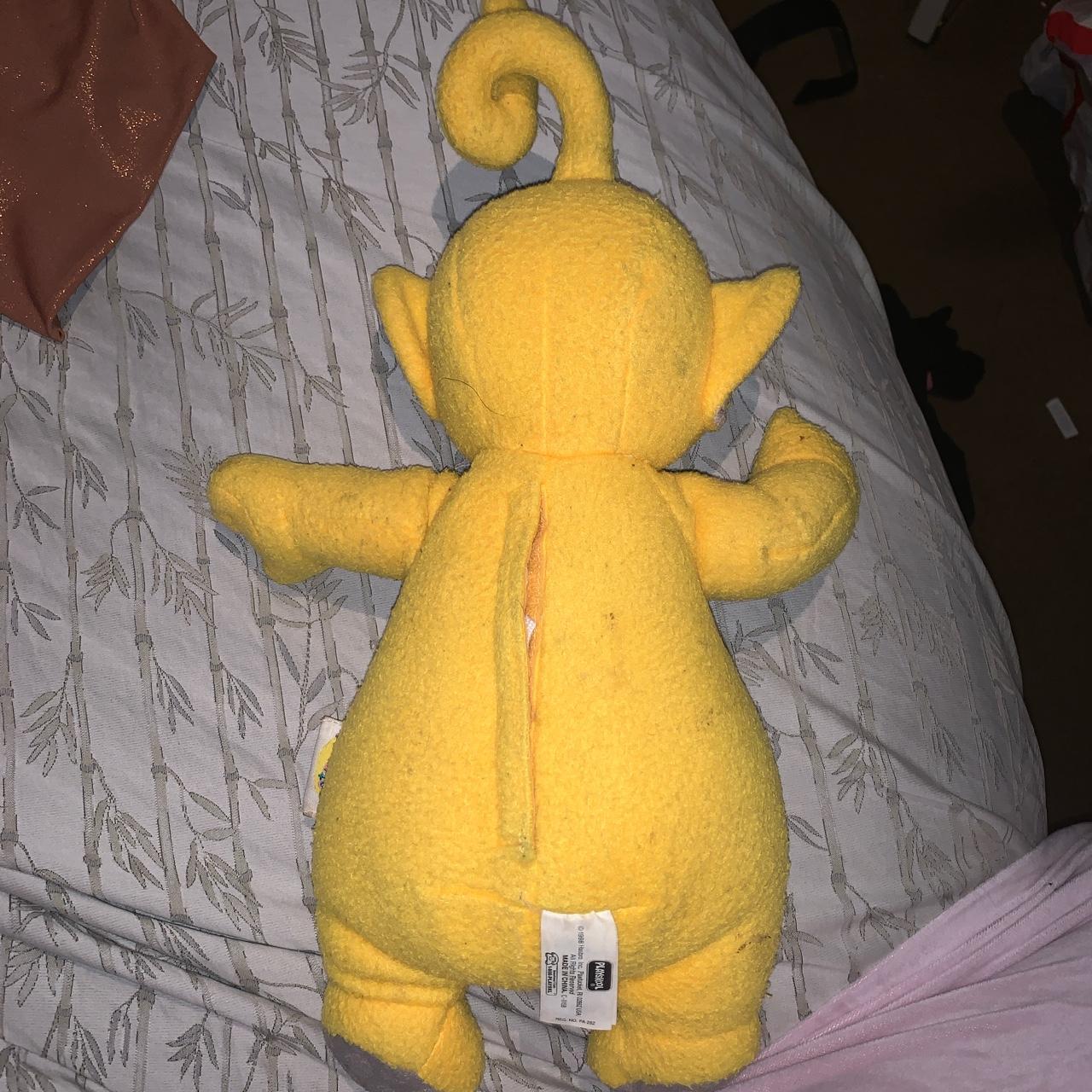 Vintage YELLOW TELETUBBIE-kept in childhood storage... - Depop
