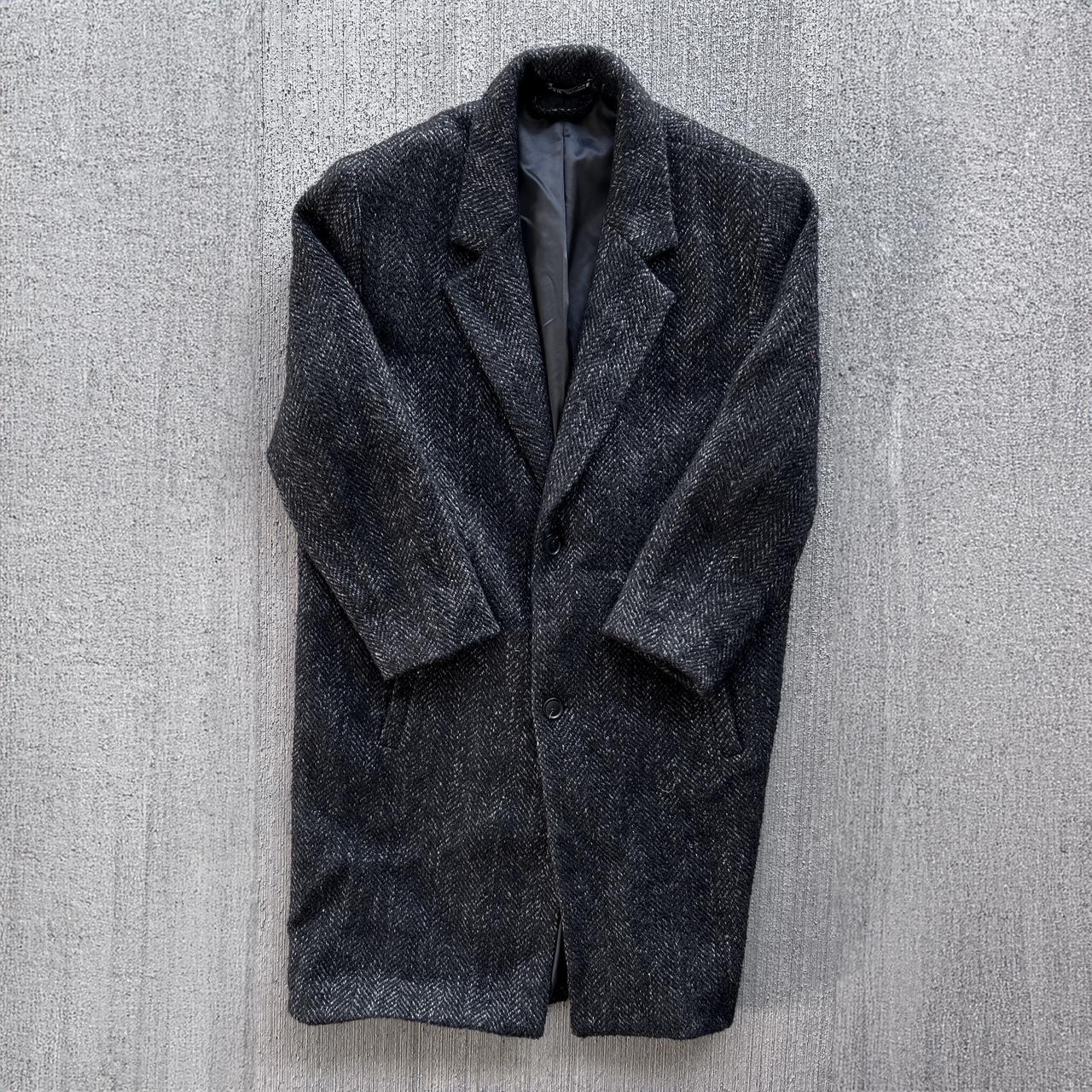 Zara Premium Wool Overcoat Chest 23” Shoulder... - Depop