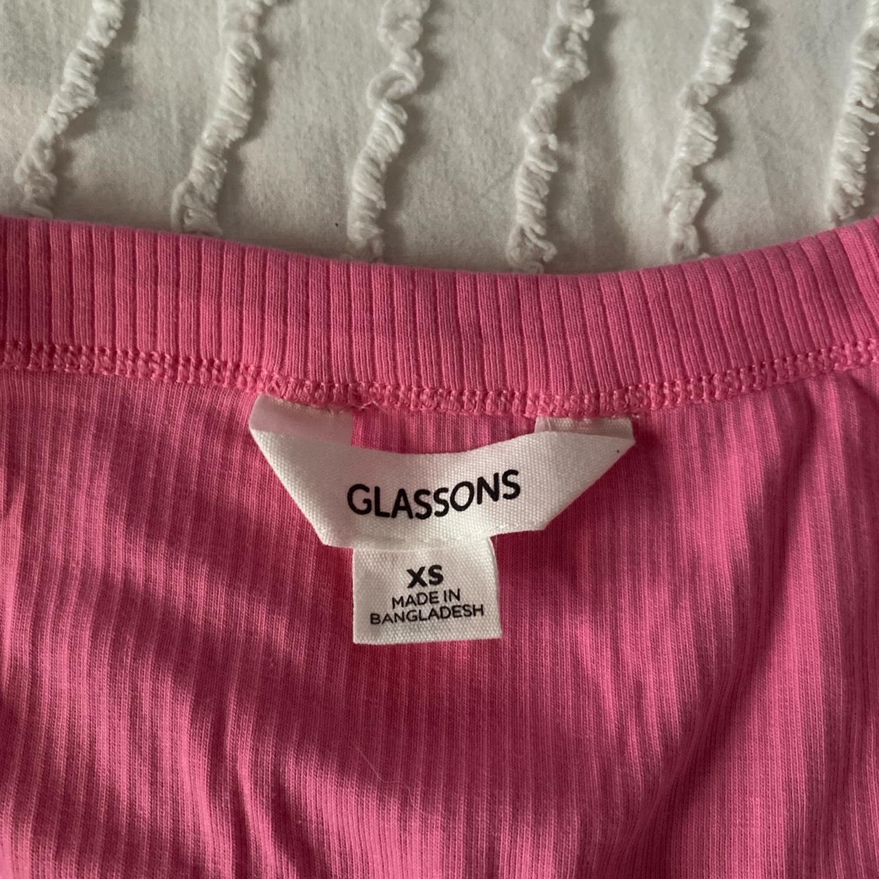 Glassons Pink Scoop Neck Top - size xs worn once to... - Depop