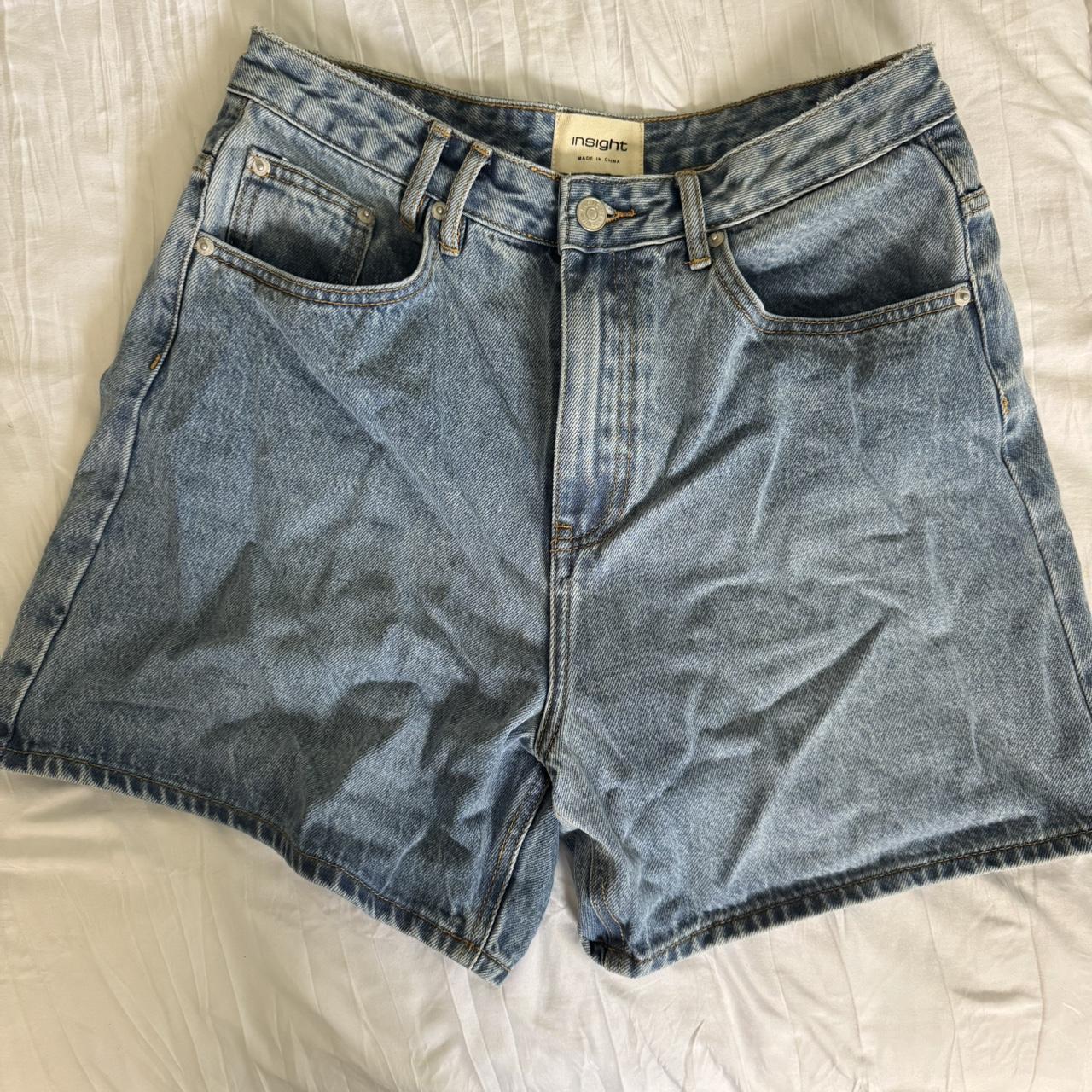 Insight Denim Short / Vinnie Style Size 28 In good... | Depop