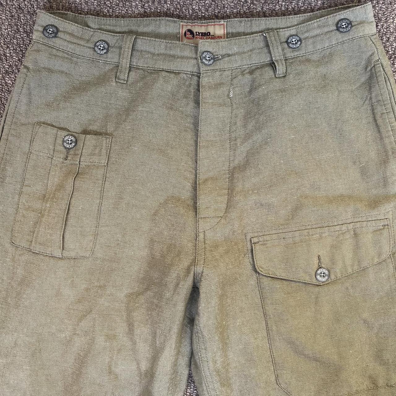 Nigel Cabourn British army pant in olive cotton... - Depop