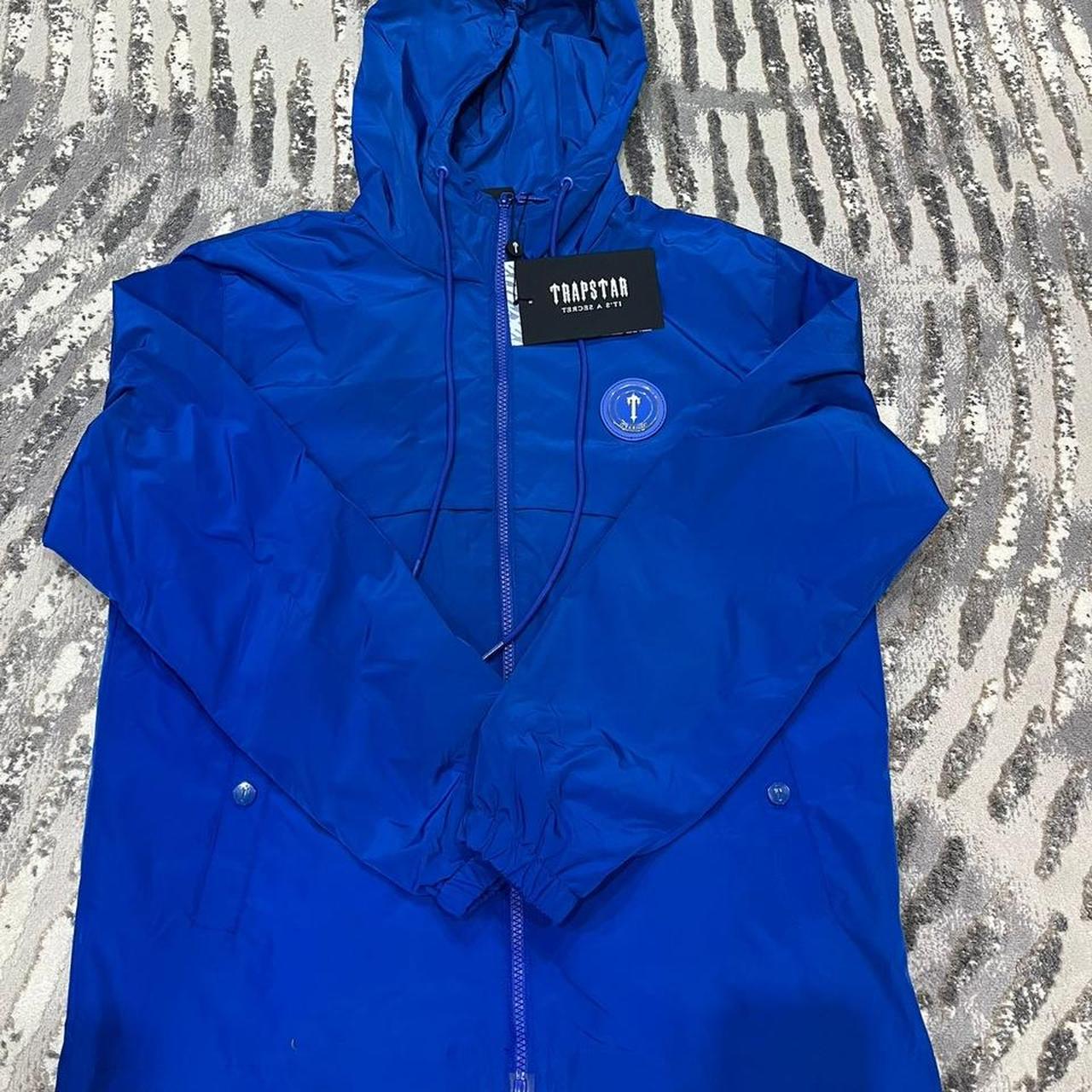 Trapstar Irongate T Windbreaker - Blue • Size S .... - Depop