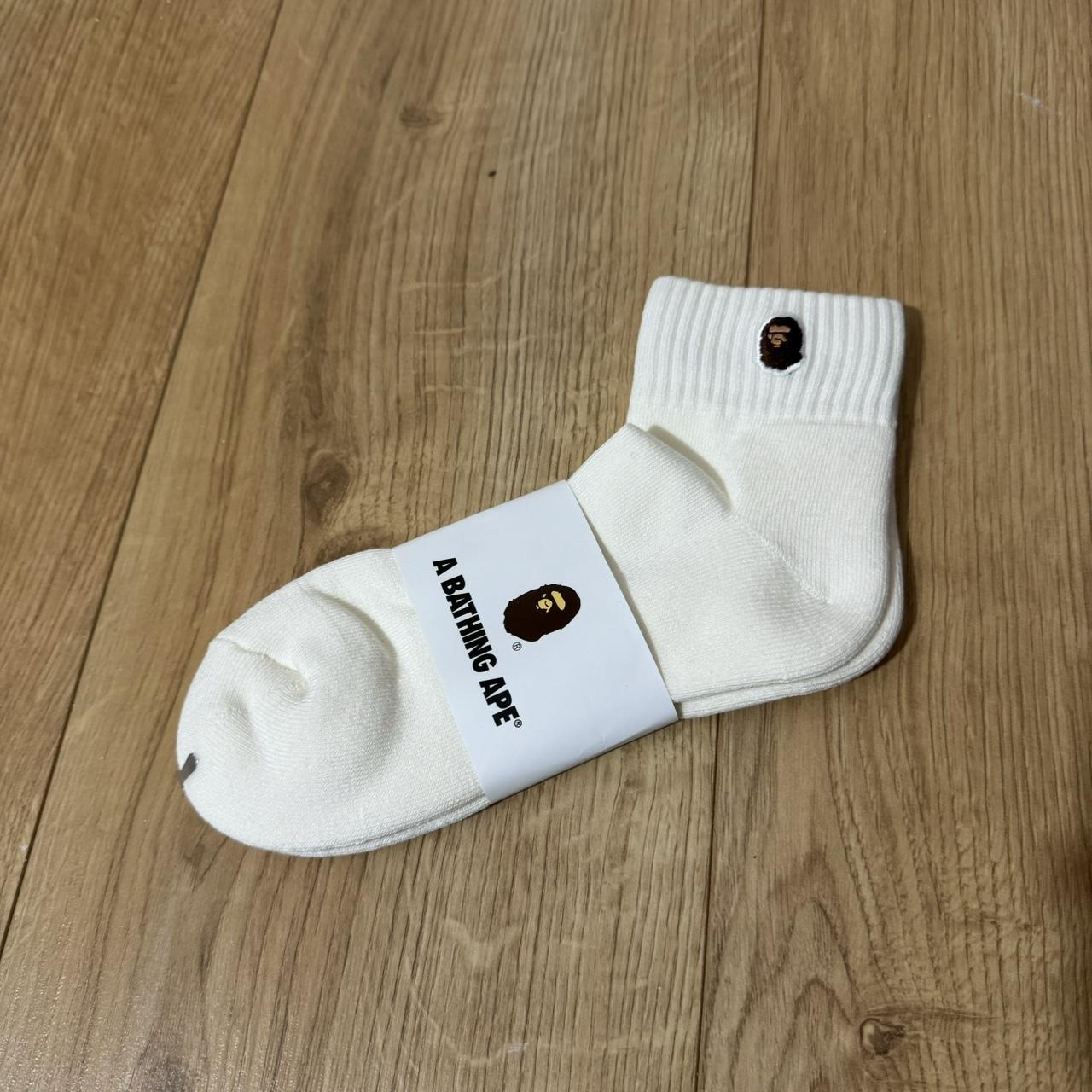 Bape - Ape Head Ankle Socks - Depop