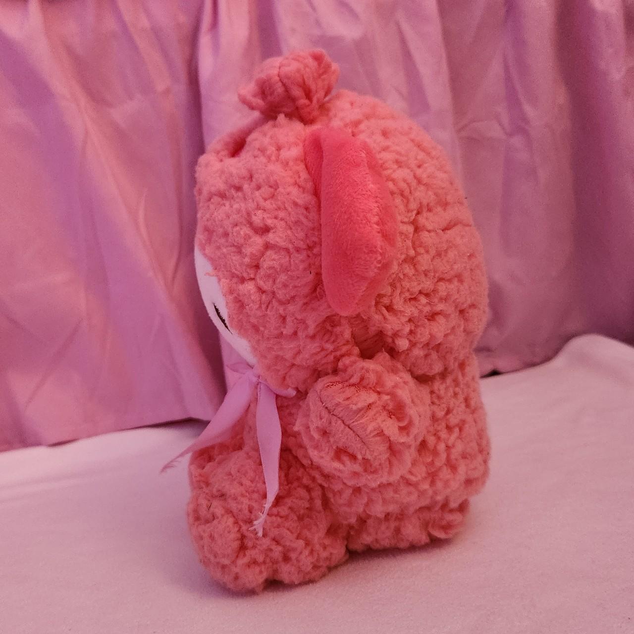 Medium Sized My Melody Kawaii Wool Plushie Size: 8... - Depop