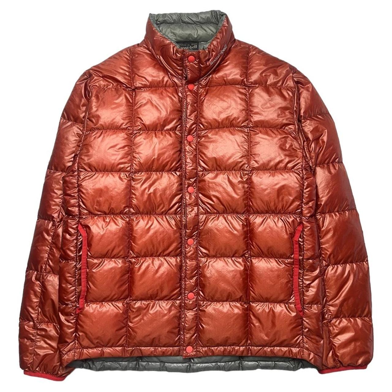 Montbell U.L Down Jacket. Red Shimmer Nylon.... - Depop