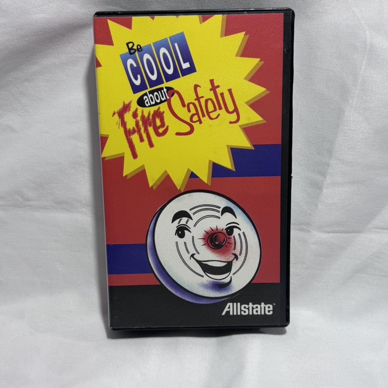 Be Cool About Fire Safety VHS 1996 Allstate Gilbert... - Depop
