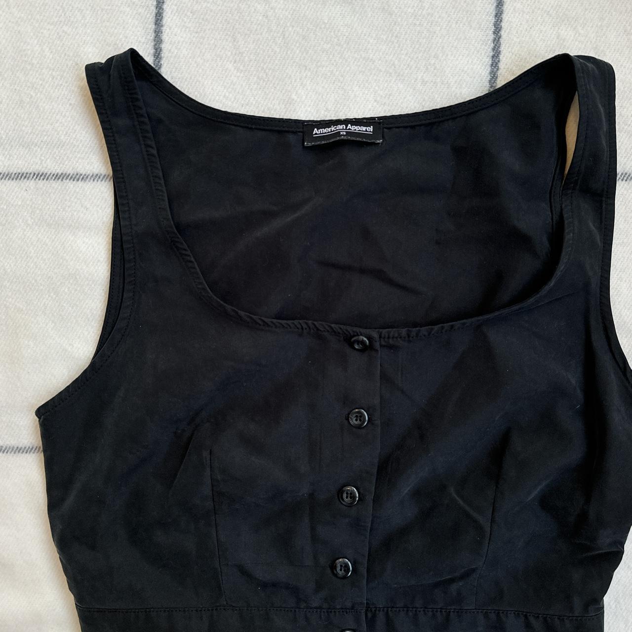 American Apparel dark grey overalls 🌚 Women size... - Depop