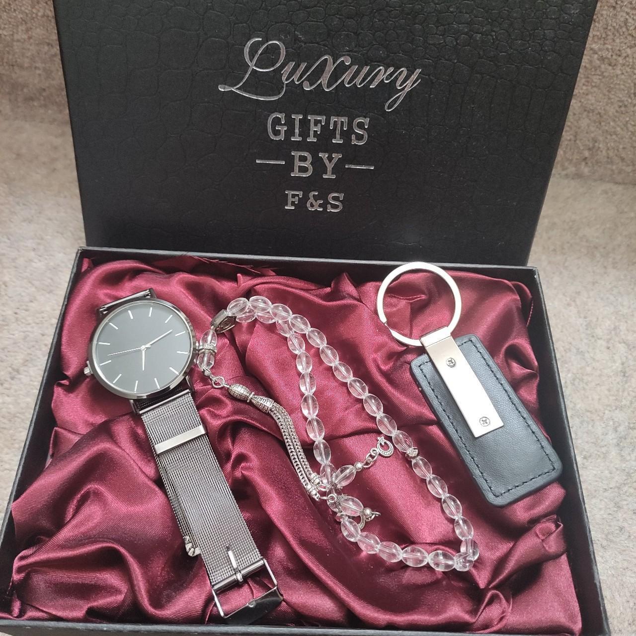 Watch And Keyring Gift Set. Gift set with box, box... - Depop