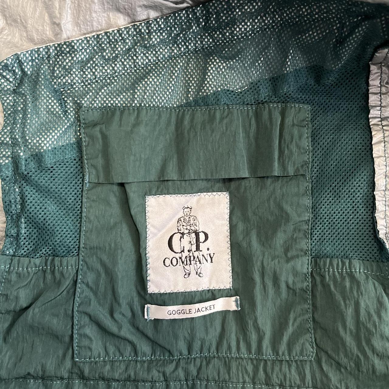 CP Company Men's Green Coat | Depop
