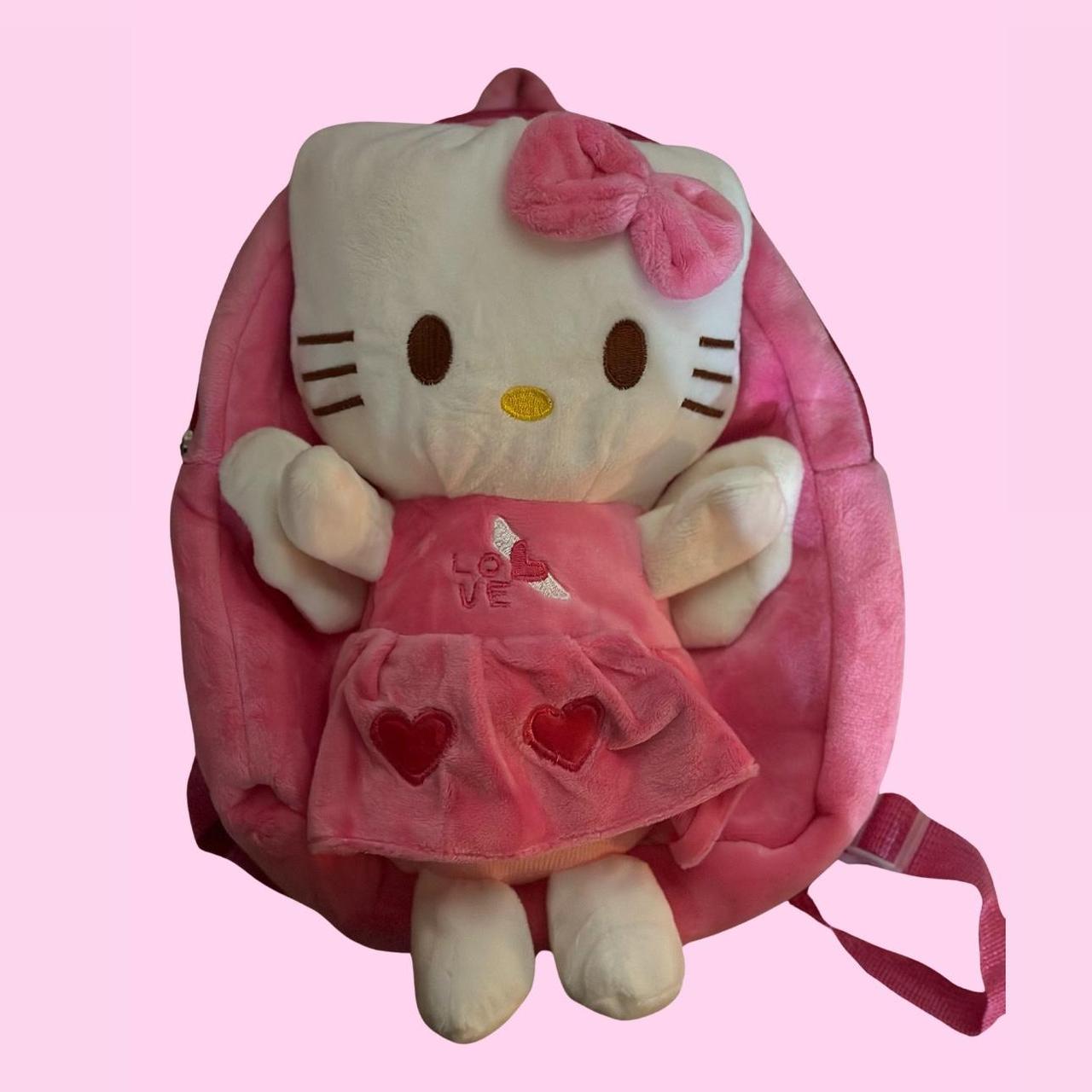 🎀 cute small hello kitty backpack 🎀 ⋆𐙚₊˚⊹♡ 🎀... - Depop