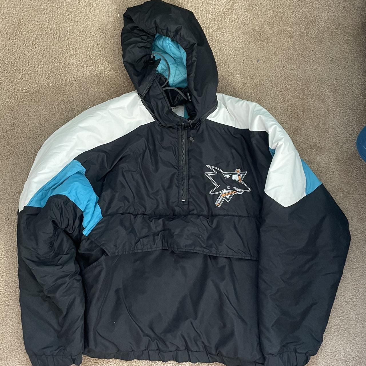 Super vintage san jose sharks starter jacket🤞 has... - Depop