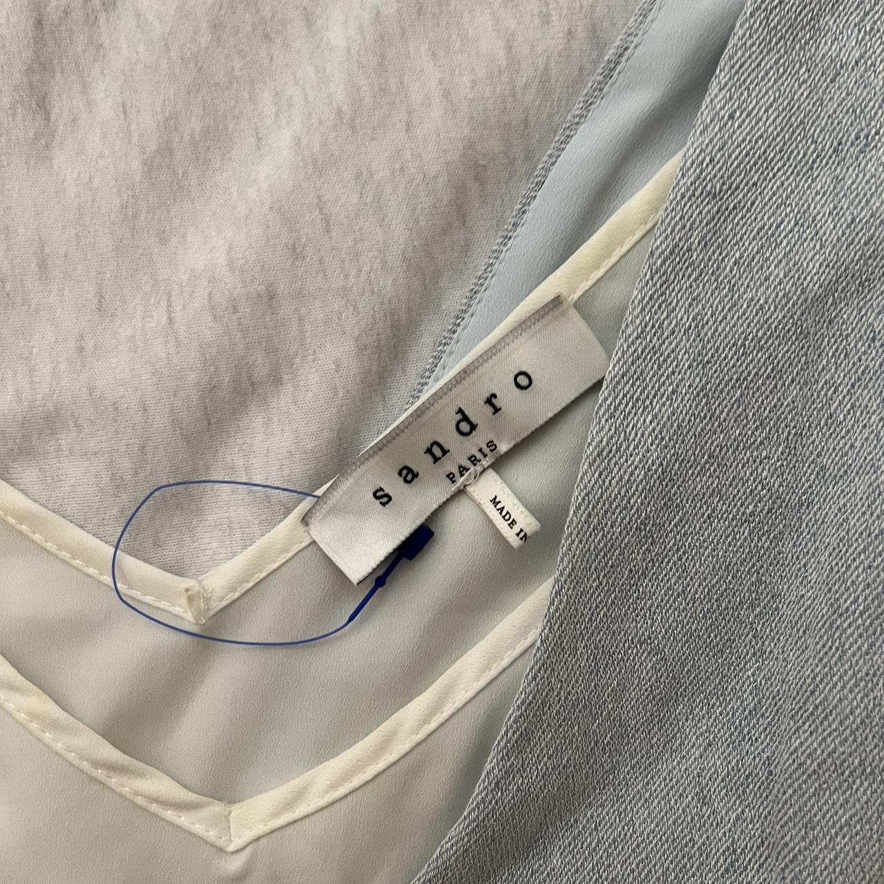 Light blue Sandro Paris pleated mini dress No size... - Depop