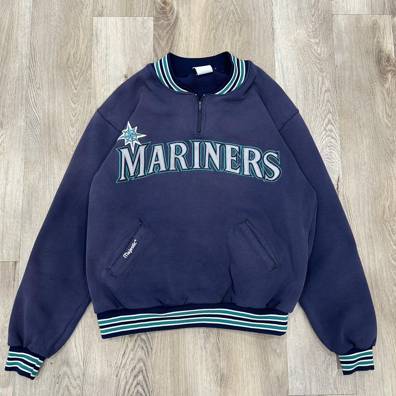 Vintage Mariners Sweater Details: made in USA, has... - Depop