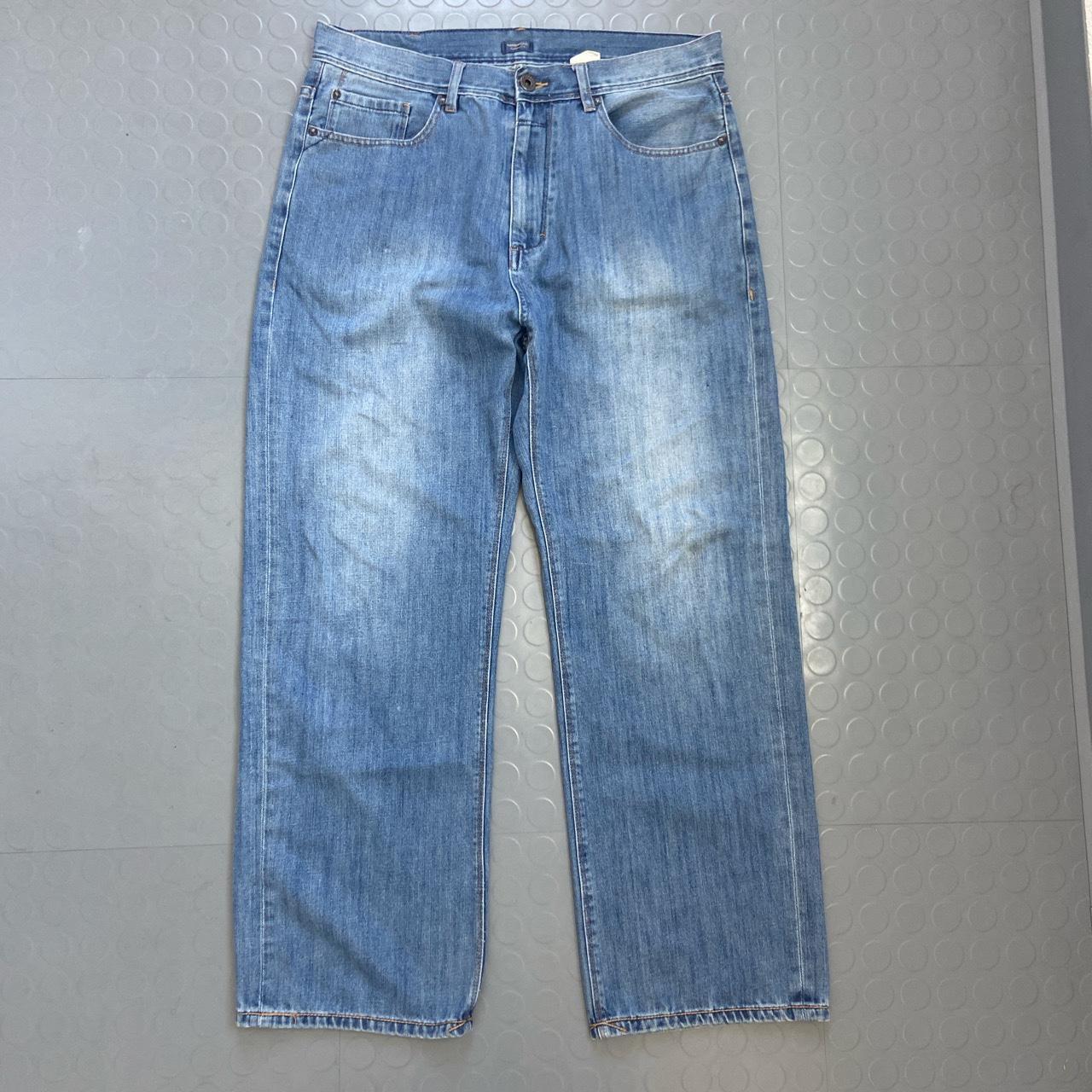 Baggy Faded Sean John Jeans • 34x32 • 9.5” leg... - Depop